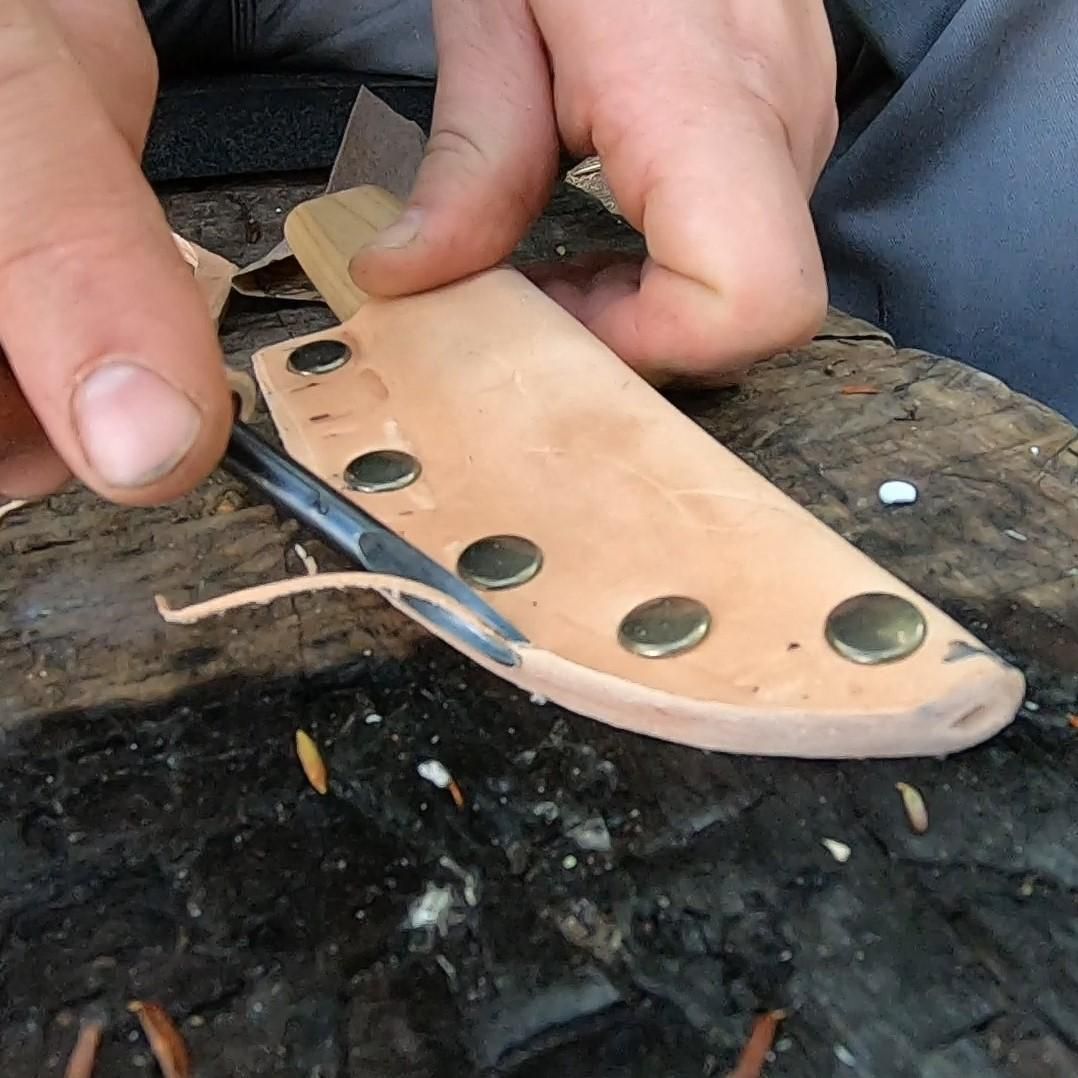 Wetformed Leather Sheath (Can Be Made Anywhere) : 10 Steps (with ...