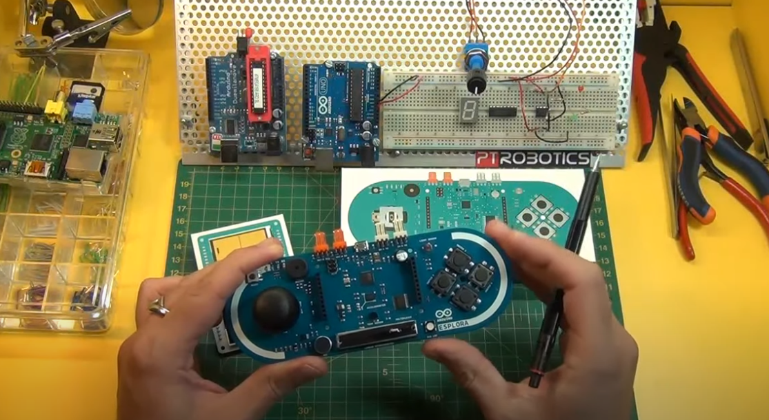 A Exploração Criativa Com Arduino Esplora E Arduino TFT LCD : 6 Steps ...