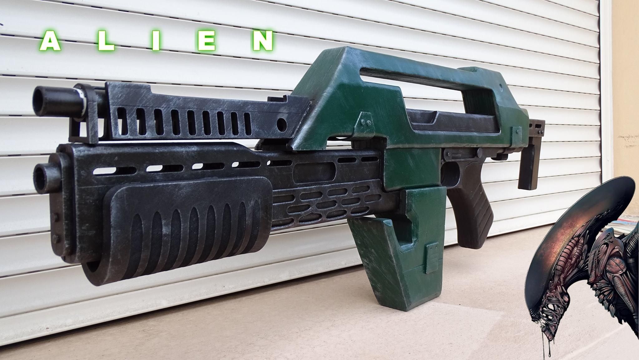 Aliens Movie Guns