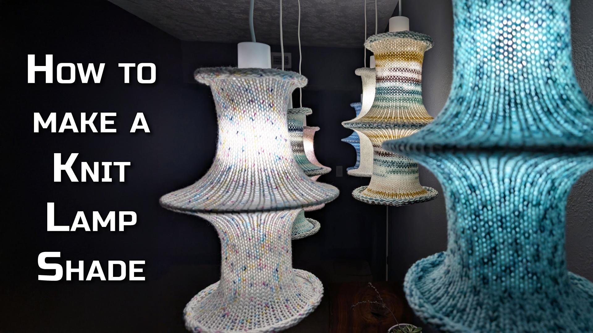 DIY Knit Yarn Pendant Lamp : 6 Steps (with Pictures) - Instructables