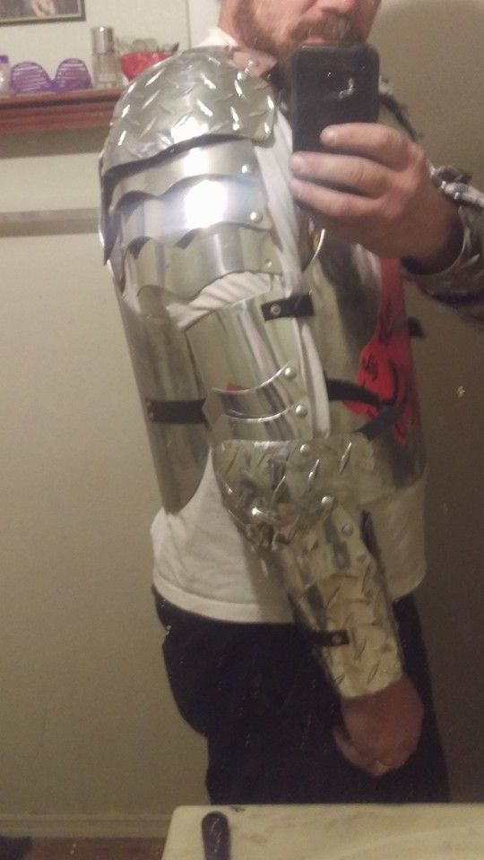 Making a Medieval Steel Gauntlet - Sheet Metal (WIP) : 9 Steps (with ...