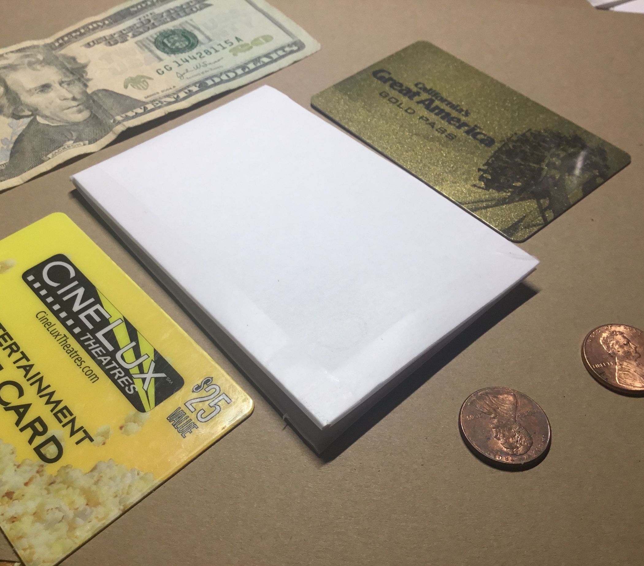 Slim Paper Wallet : 5 Steps - Instructables