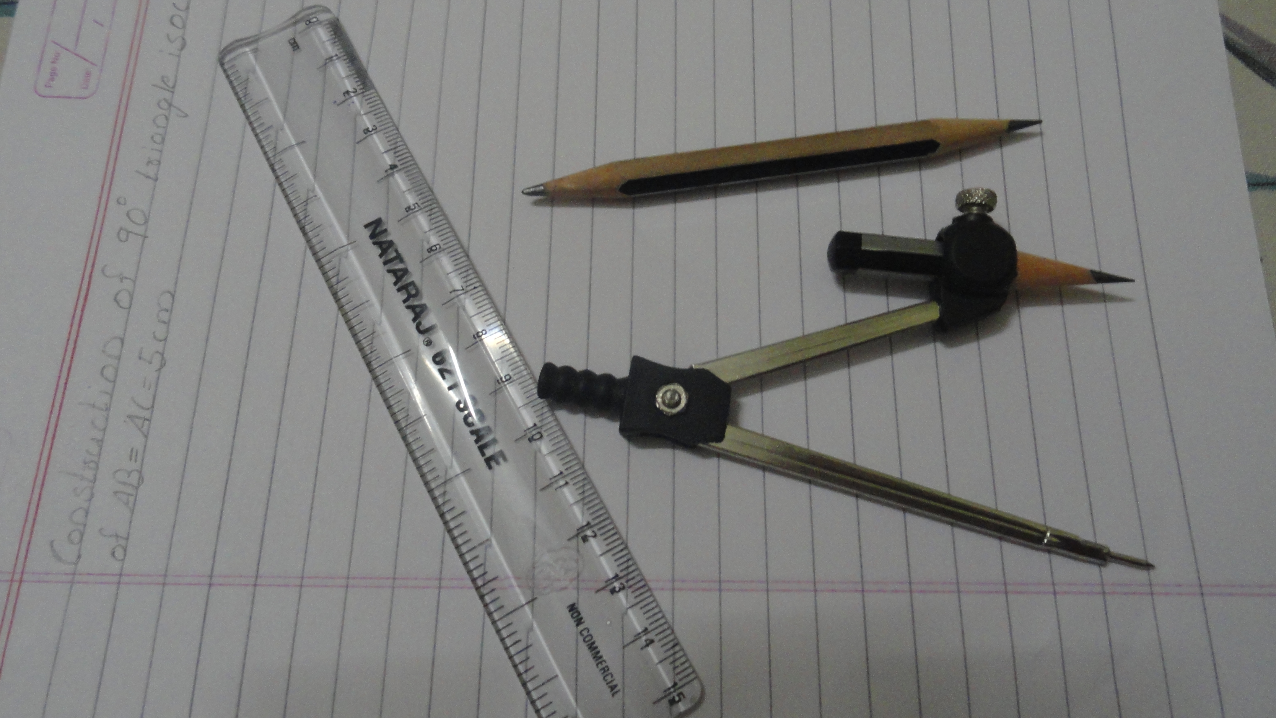 Constructing Rightangled Triangle : 5 Steps - Instructables