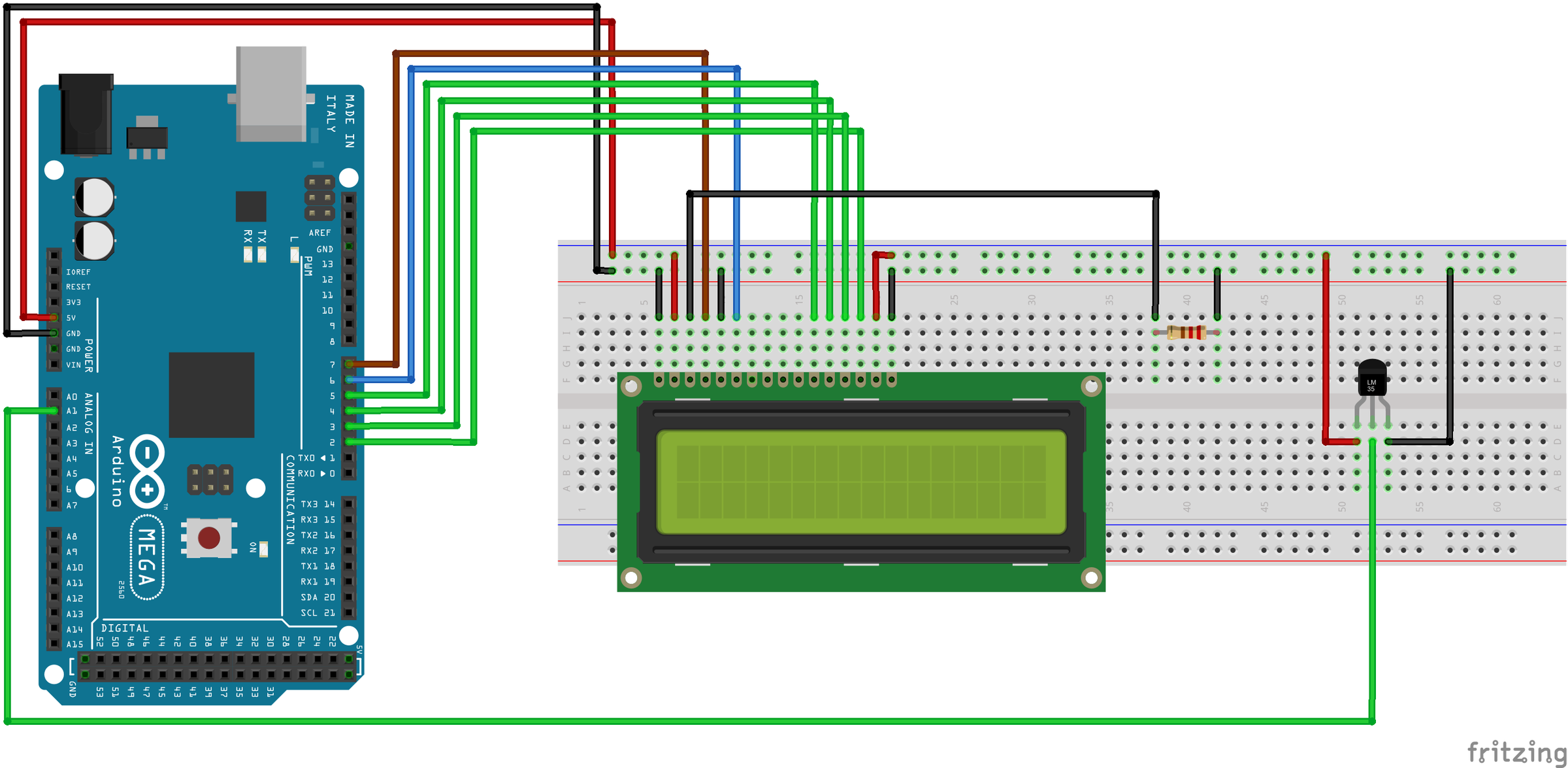 Room Temperature Monitoring Using Arduino and LM-35 : 3 Steps ...