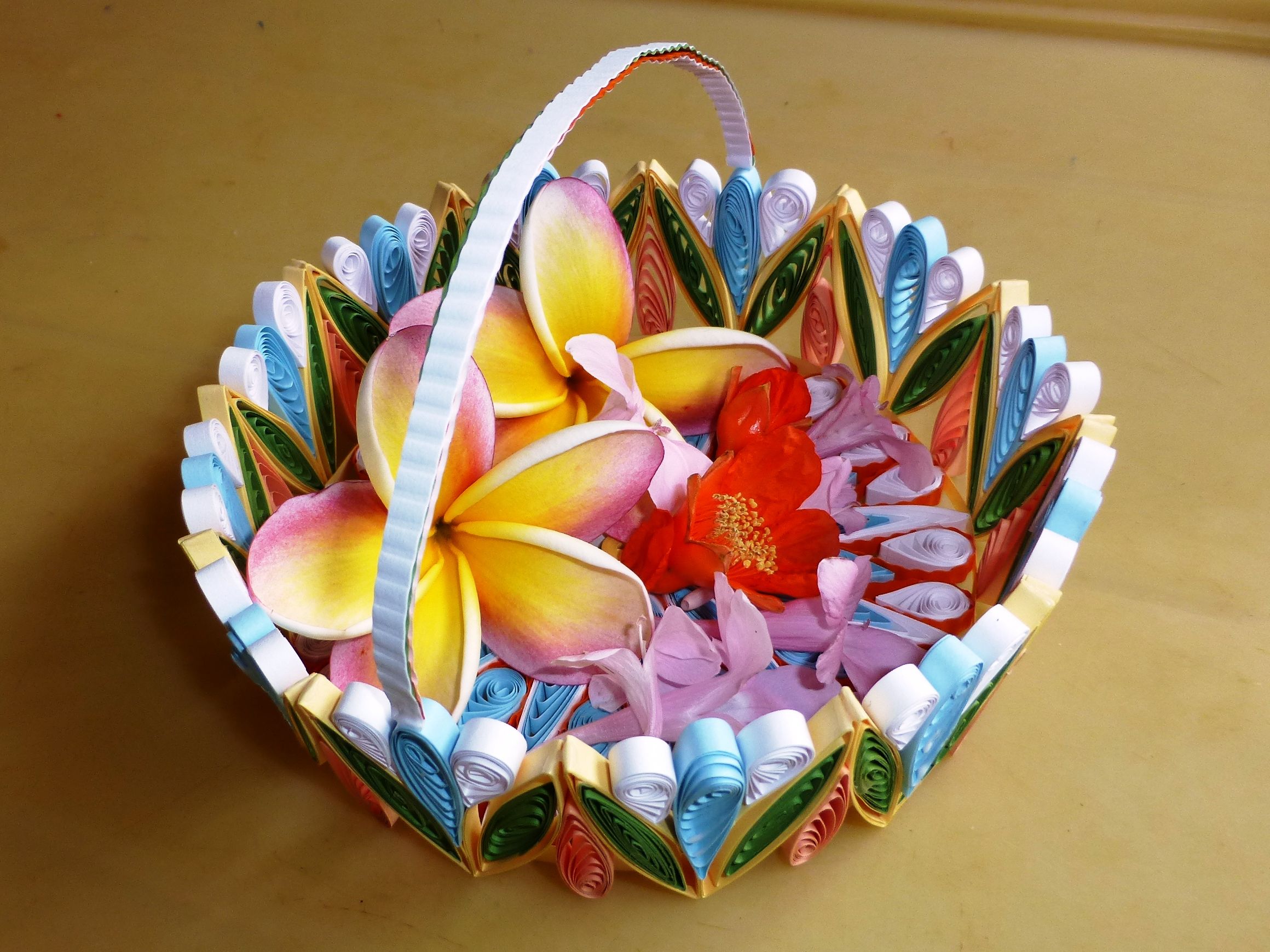 A Colorful Quilled Gift Basket : 15 Steps (with Pictures) - Instructables