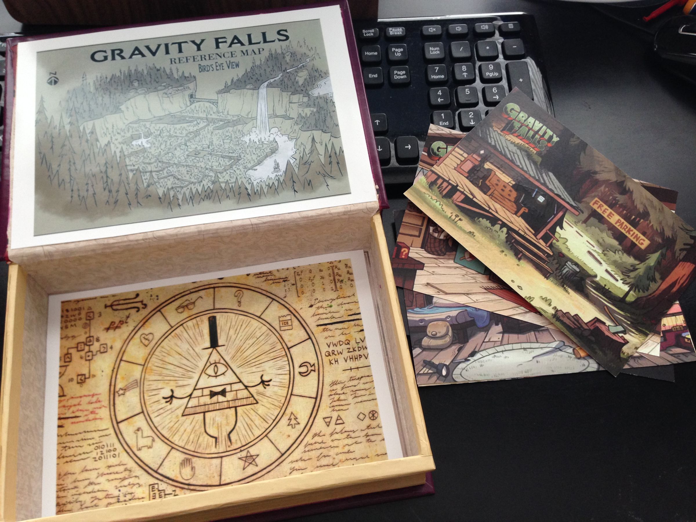 Journal Hand Gravity Falls