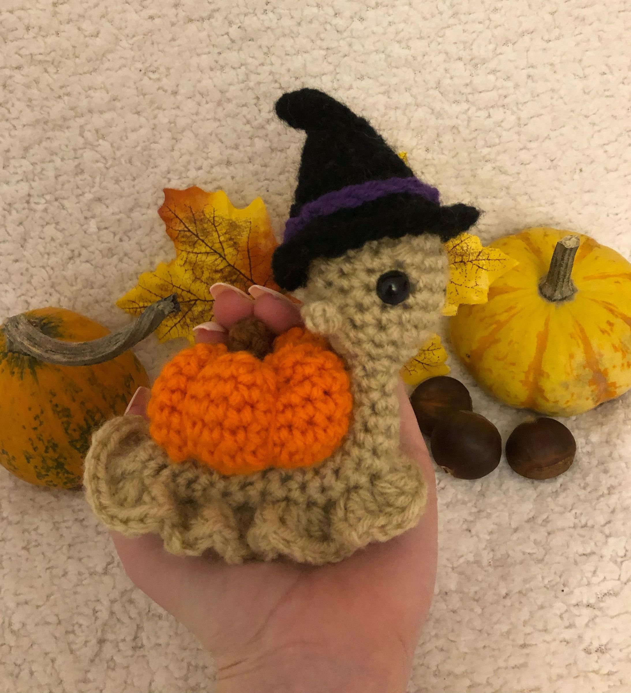 Crochet Halloween Pumpkin Snail : 7 Steps (with Pictures) - Instructables