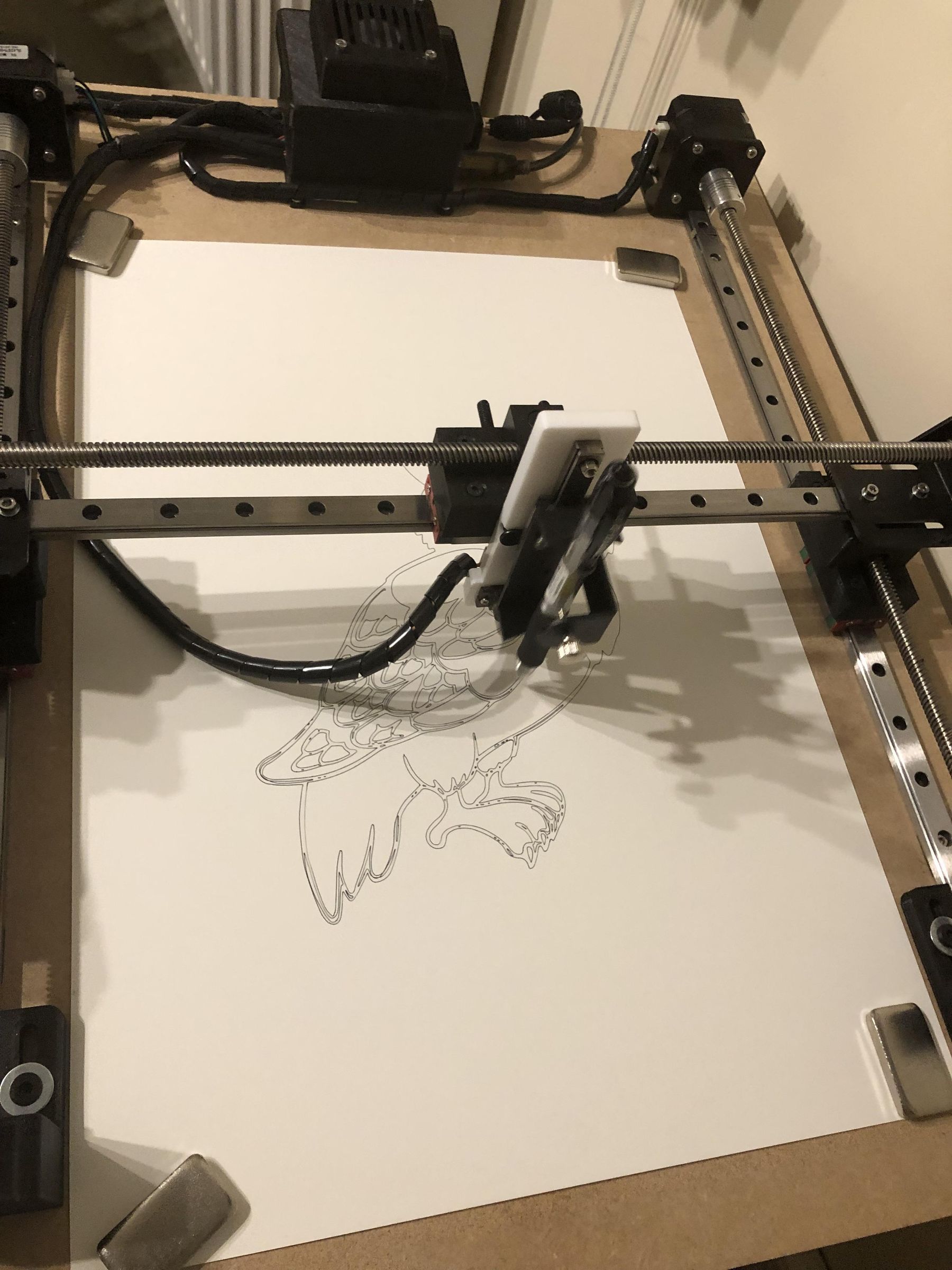 Inkscape Bird Sketch With DIY Drawing Machine - Instructables