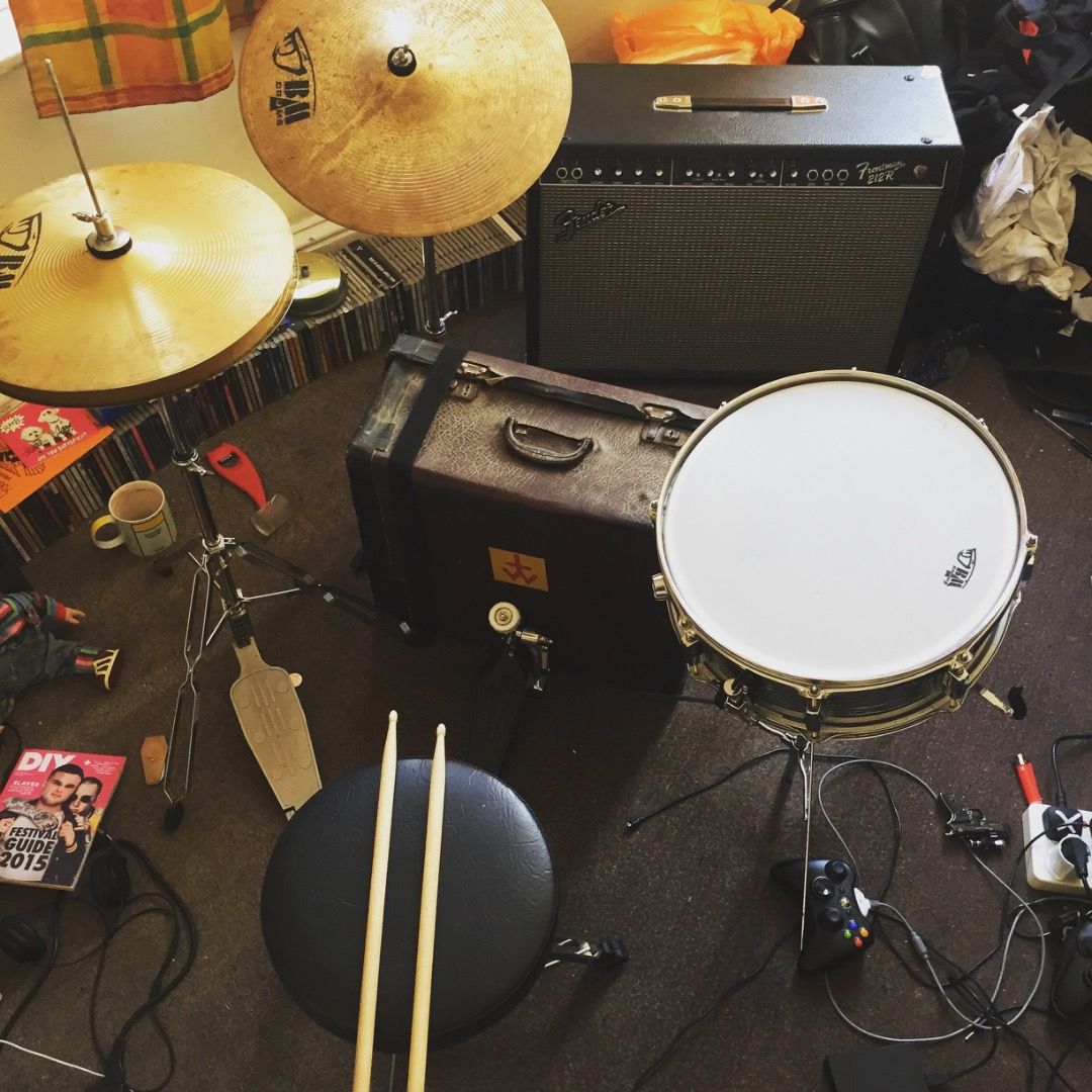 Build a Suitcase Drum Set : 8 Steps (with Pictures) - Instructables