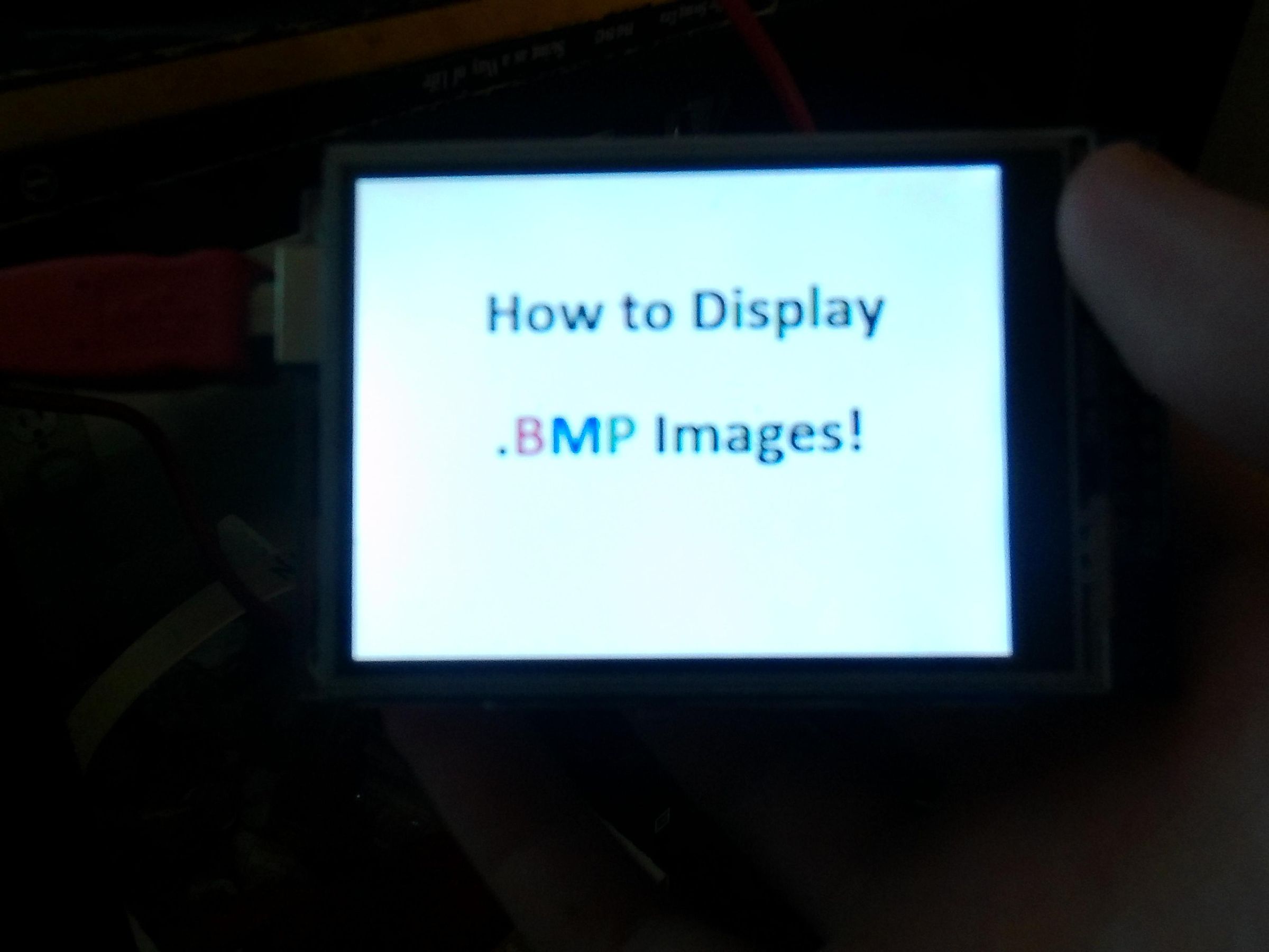 How to Use a TFT 2.8" Touchscreen to Display .bmp Images : 4 Steps ...