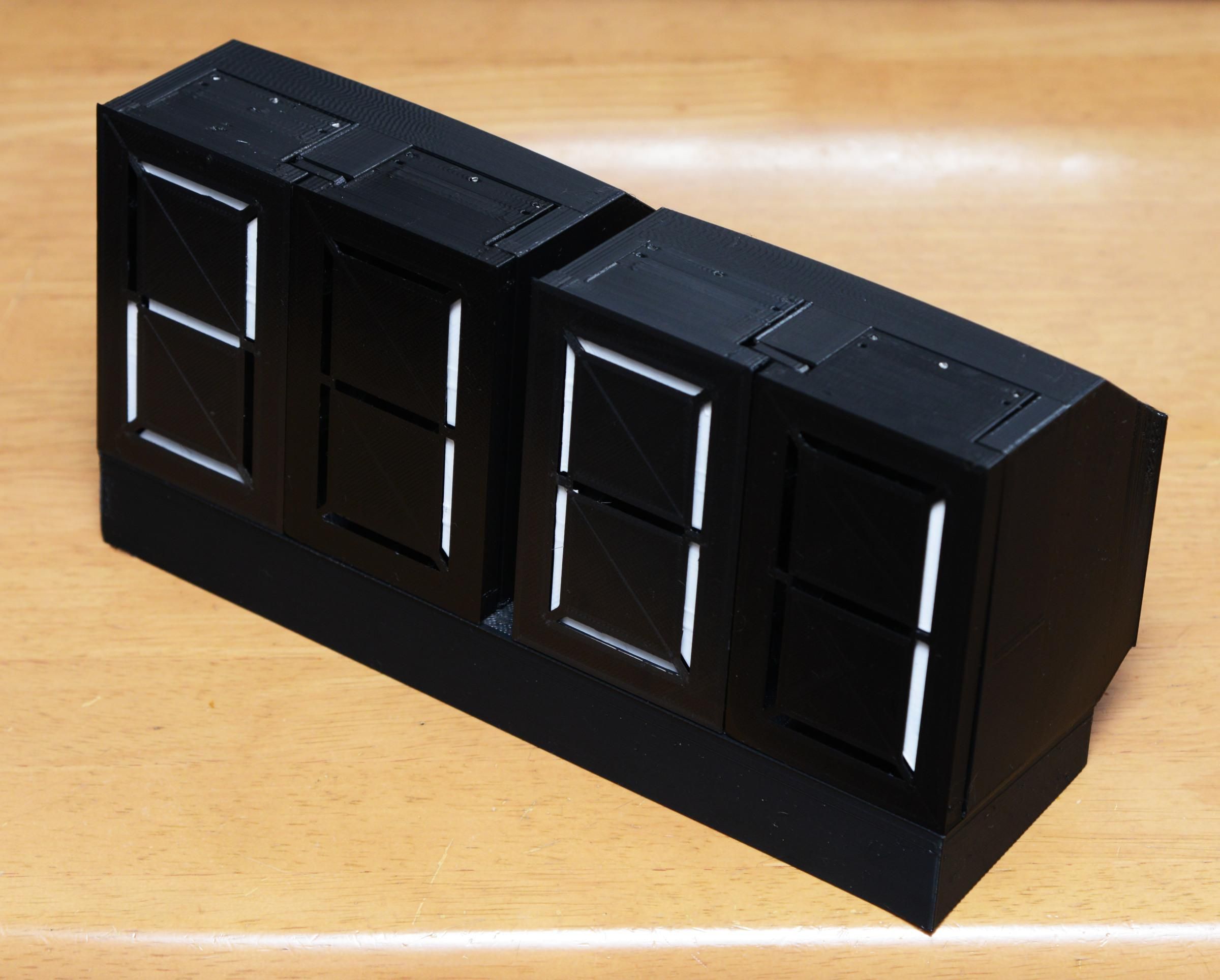 Mechanical 7-Segment Digital Clock : 3 Steps - Instructables