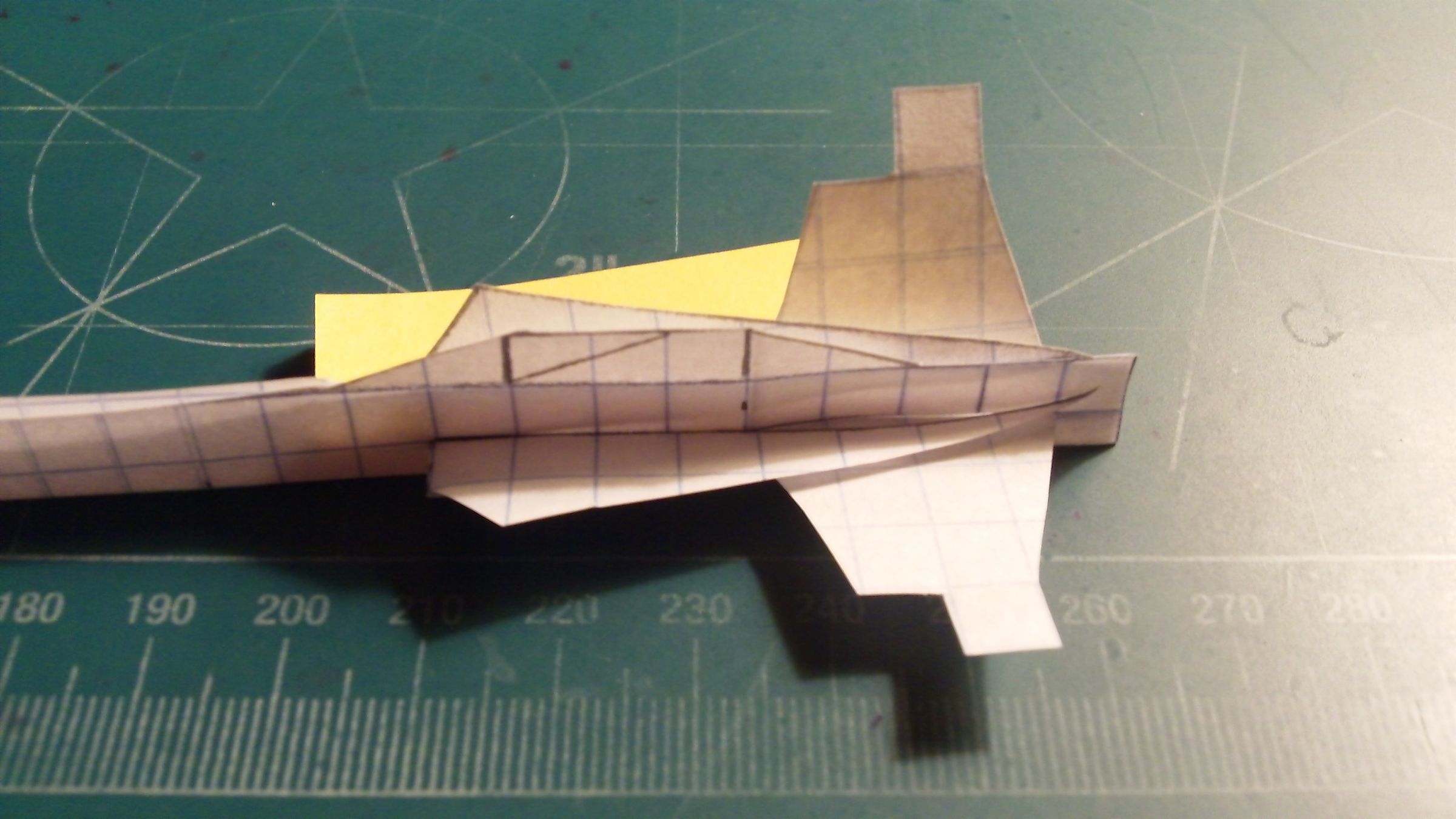 How to Make the Justice League Javelin-7 Paper Airplane : 6 Steps ...