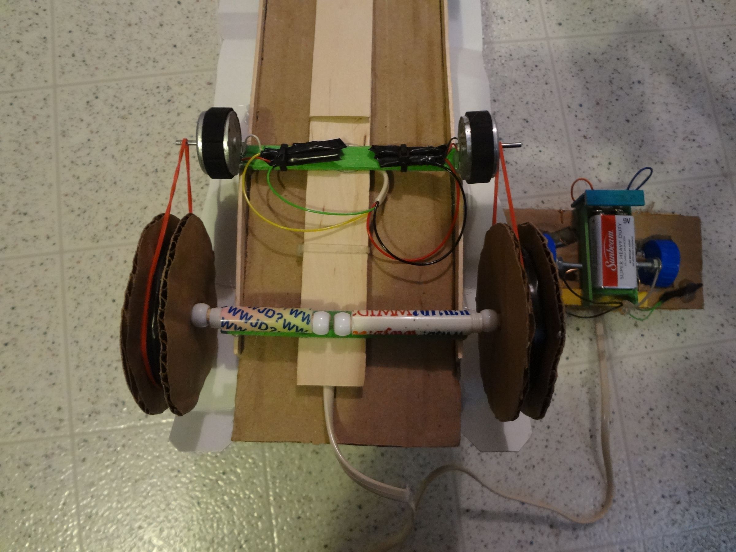 Cardboard Remote Controlled Car. : 6 Steps (with Pictures) - Instructables