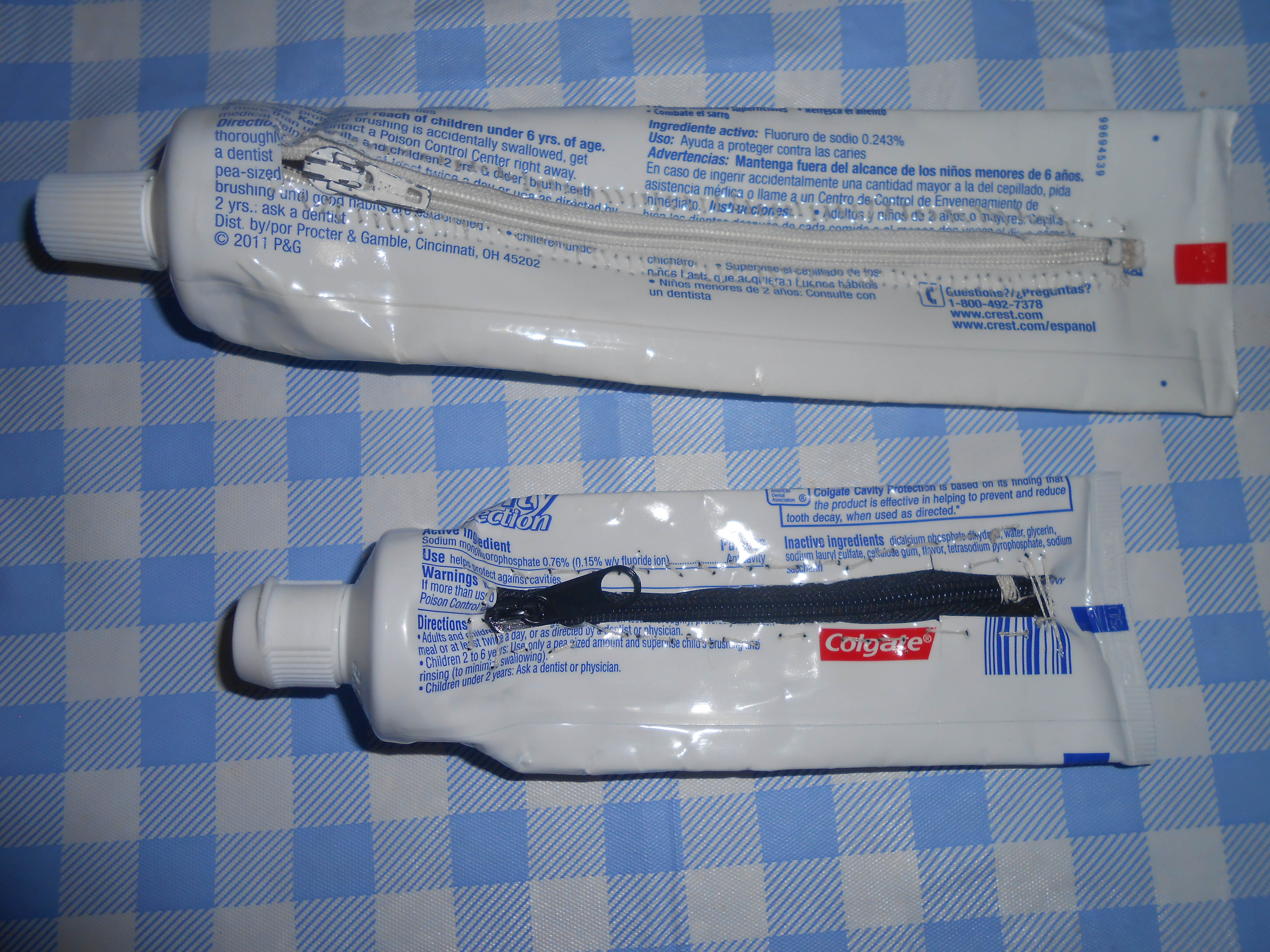 Toothpaste Tube Change Purse : 6 Steps (with Pictures) - Instructables
