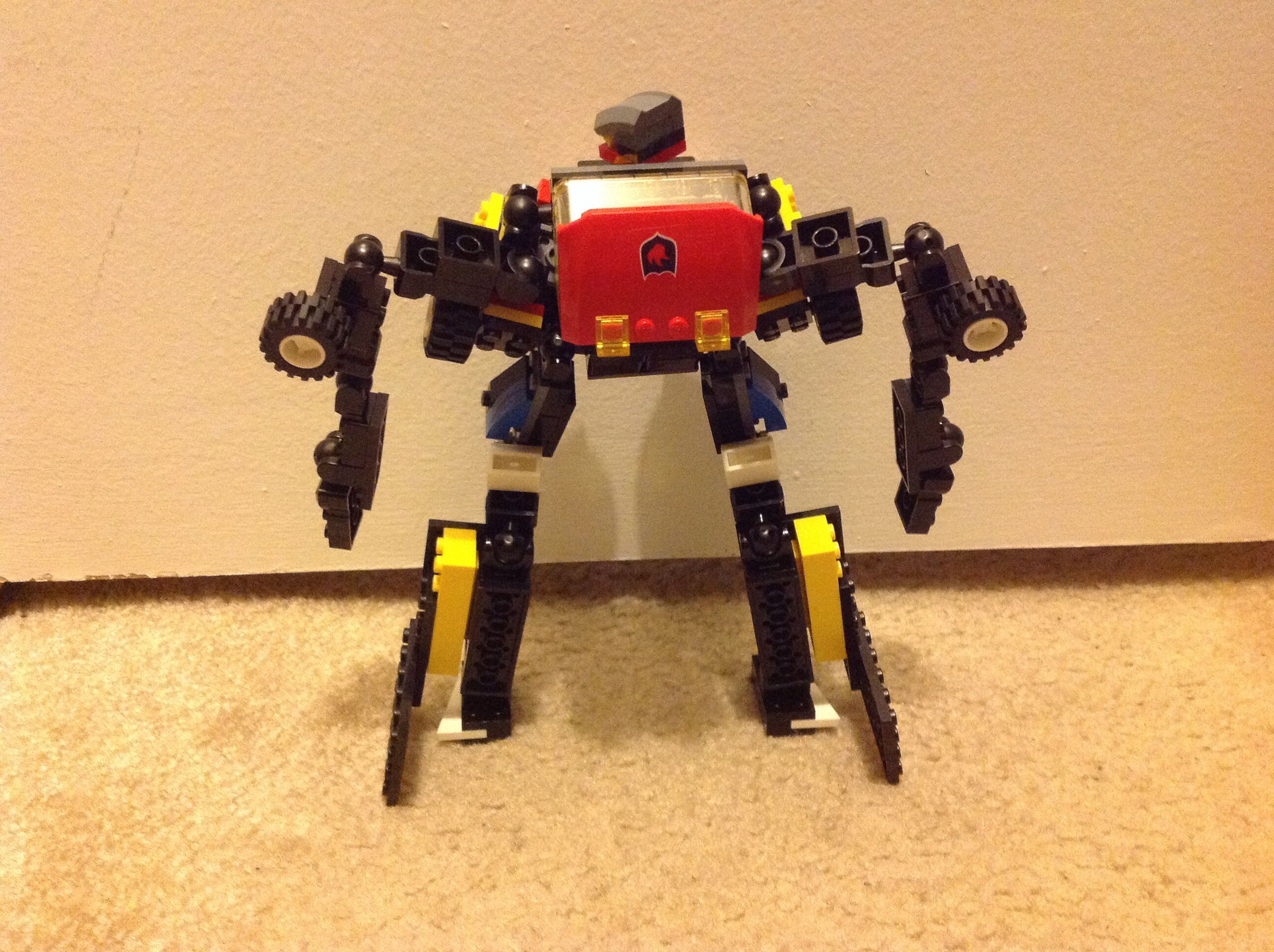 Lego Transformer. Autobot? Decepticon? Movie Version of Bulkhead? You ...