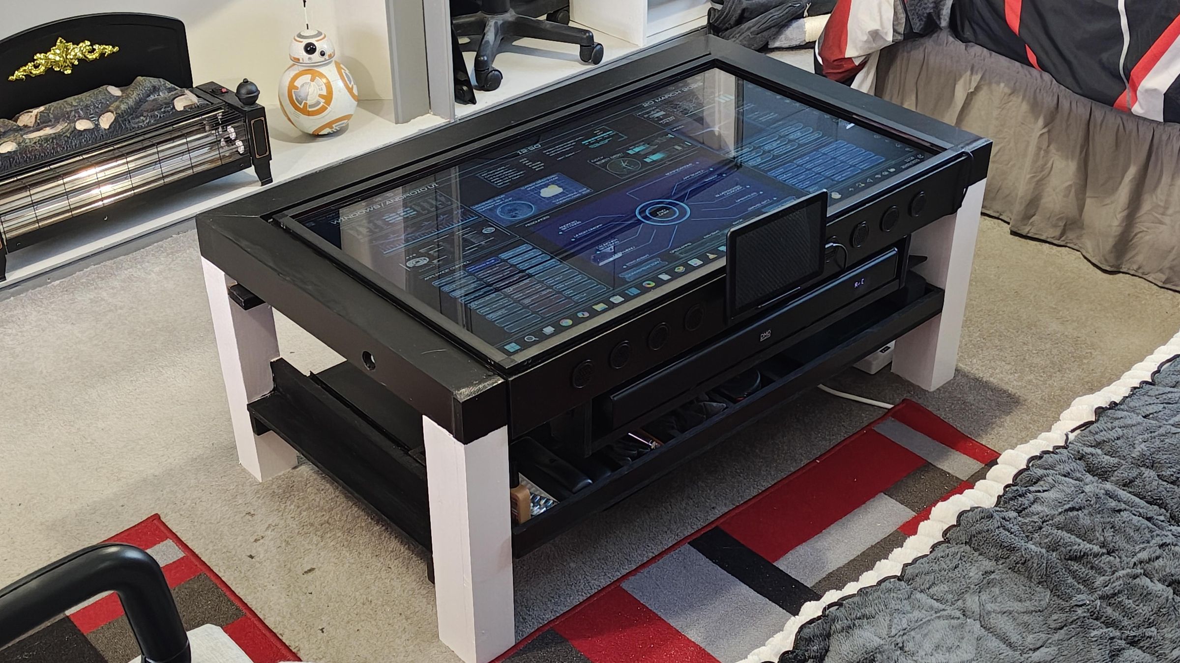 Interactive Multimedia Smart Coffee Table : 16 Steps (with Pictures ...