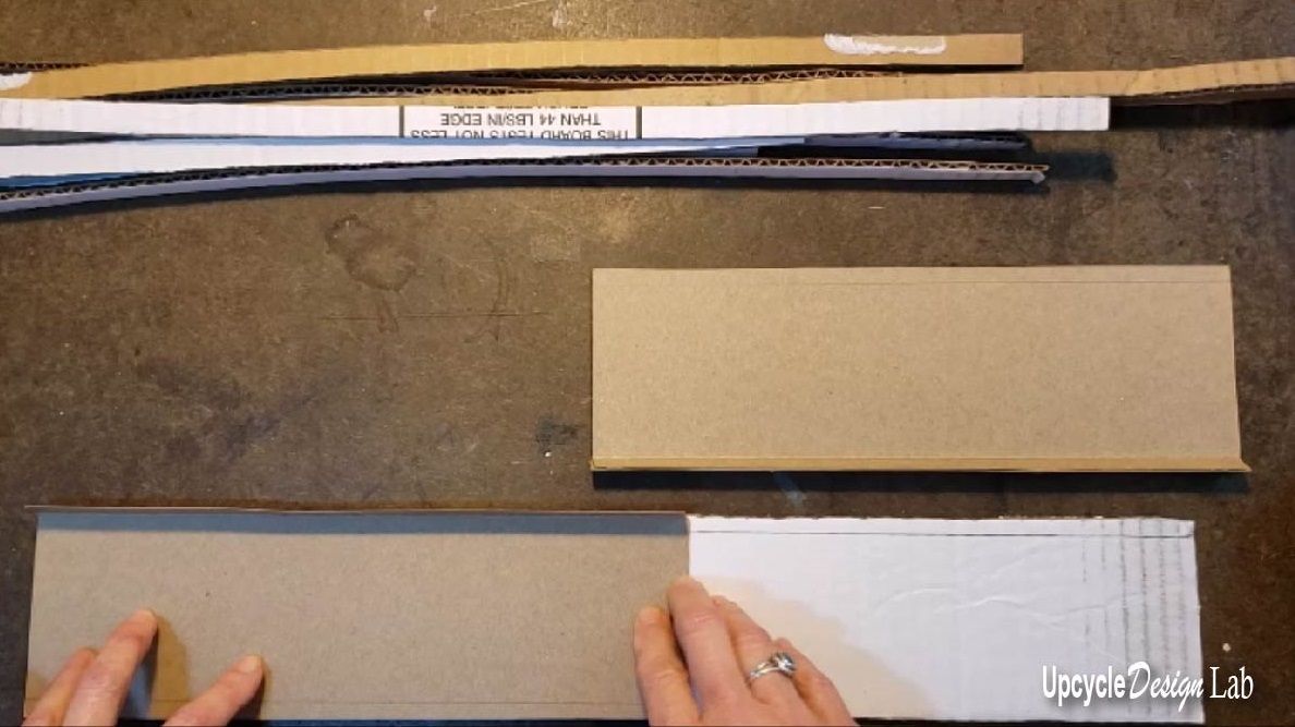 Cardboard Wall, Door Trim and Baseboard : 13 Steps - Instructables