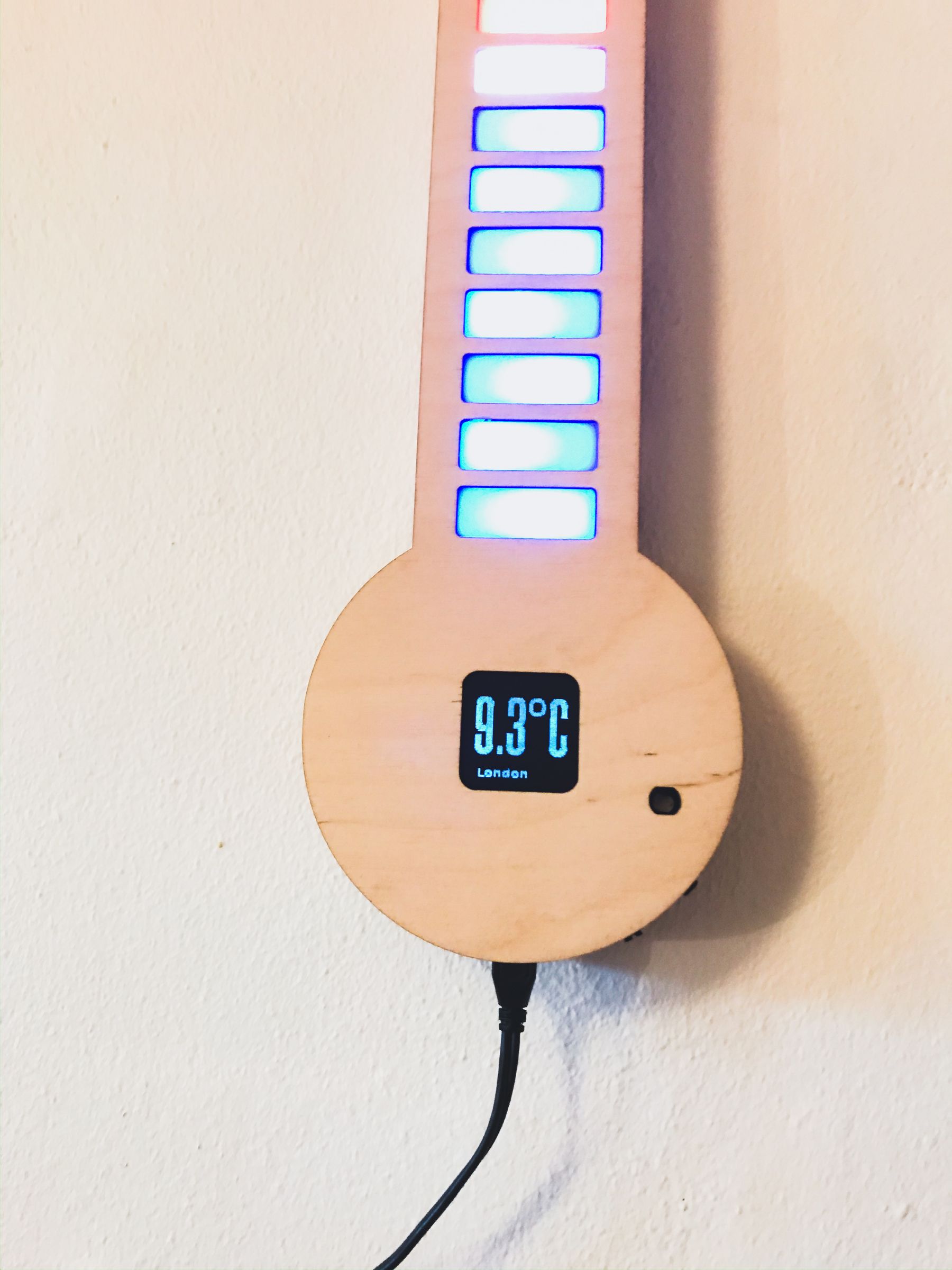 Digital RPi LED Thermometer : 6 Steps (with Pictures) - Instructables