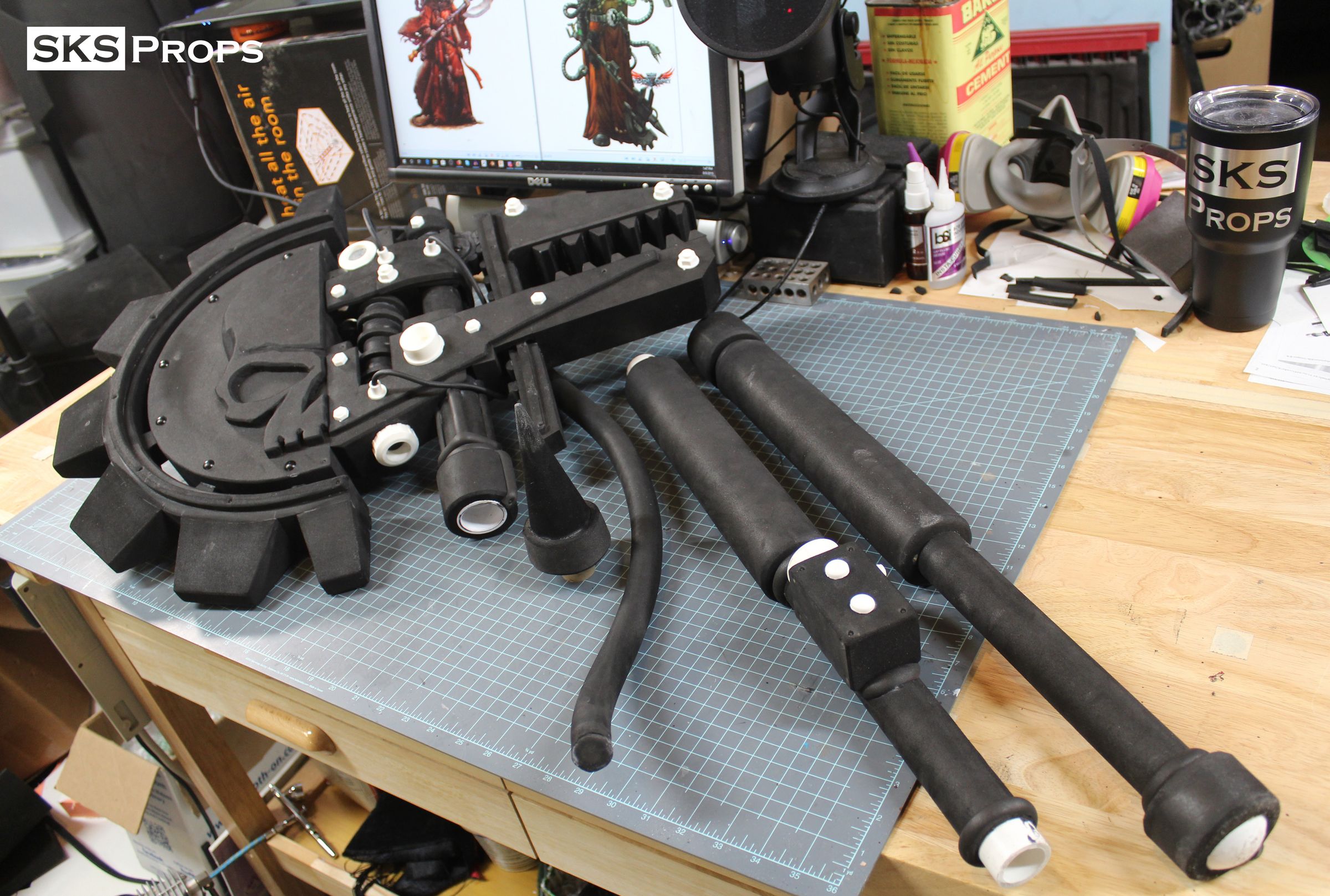 Warhammer 40K Tech Priest Cosplay - SKS Props : 35 Steps (with Pictures ...