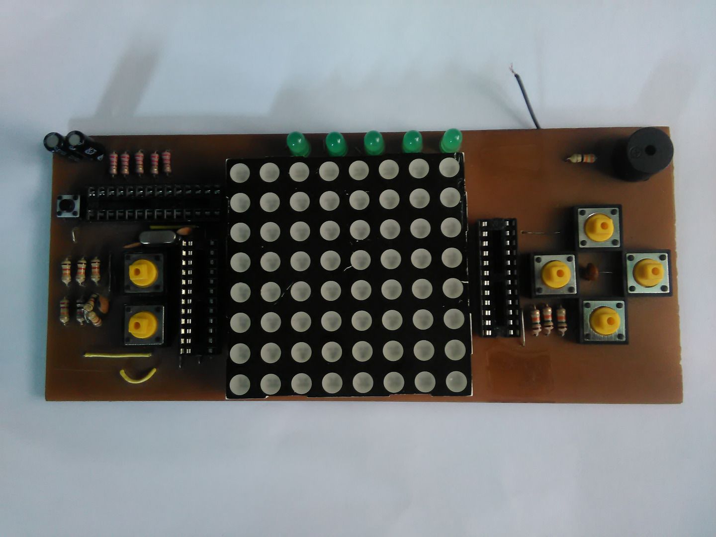 Arduino Dot Matrix Game Console : 7 Steps (with Pictures) - Instructables