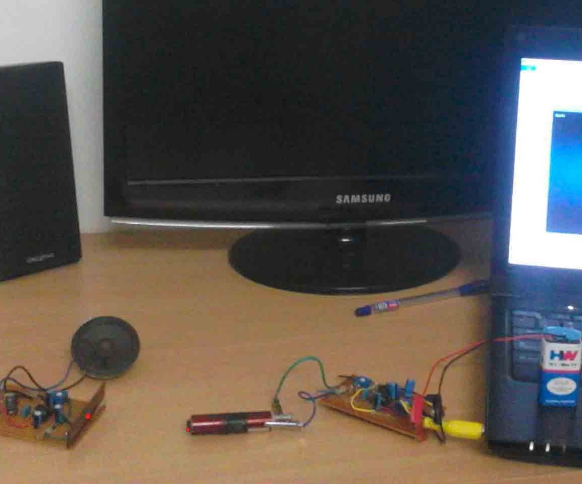 WIRELESS SPEAKER USING LASER : 4 Steps - Instructables