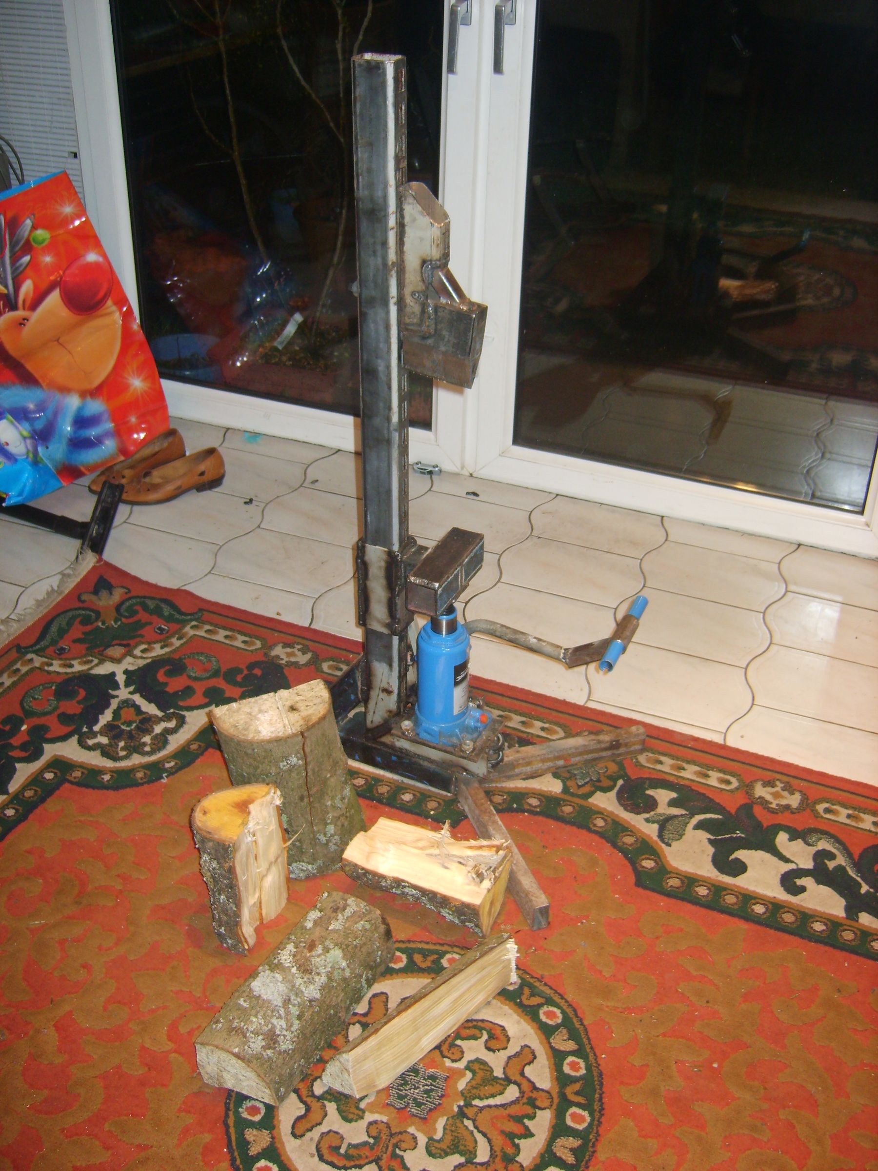 Foot Operated Log Splitter : 8 Steps (with Pictures) - Instructables