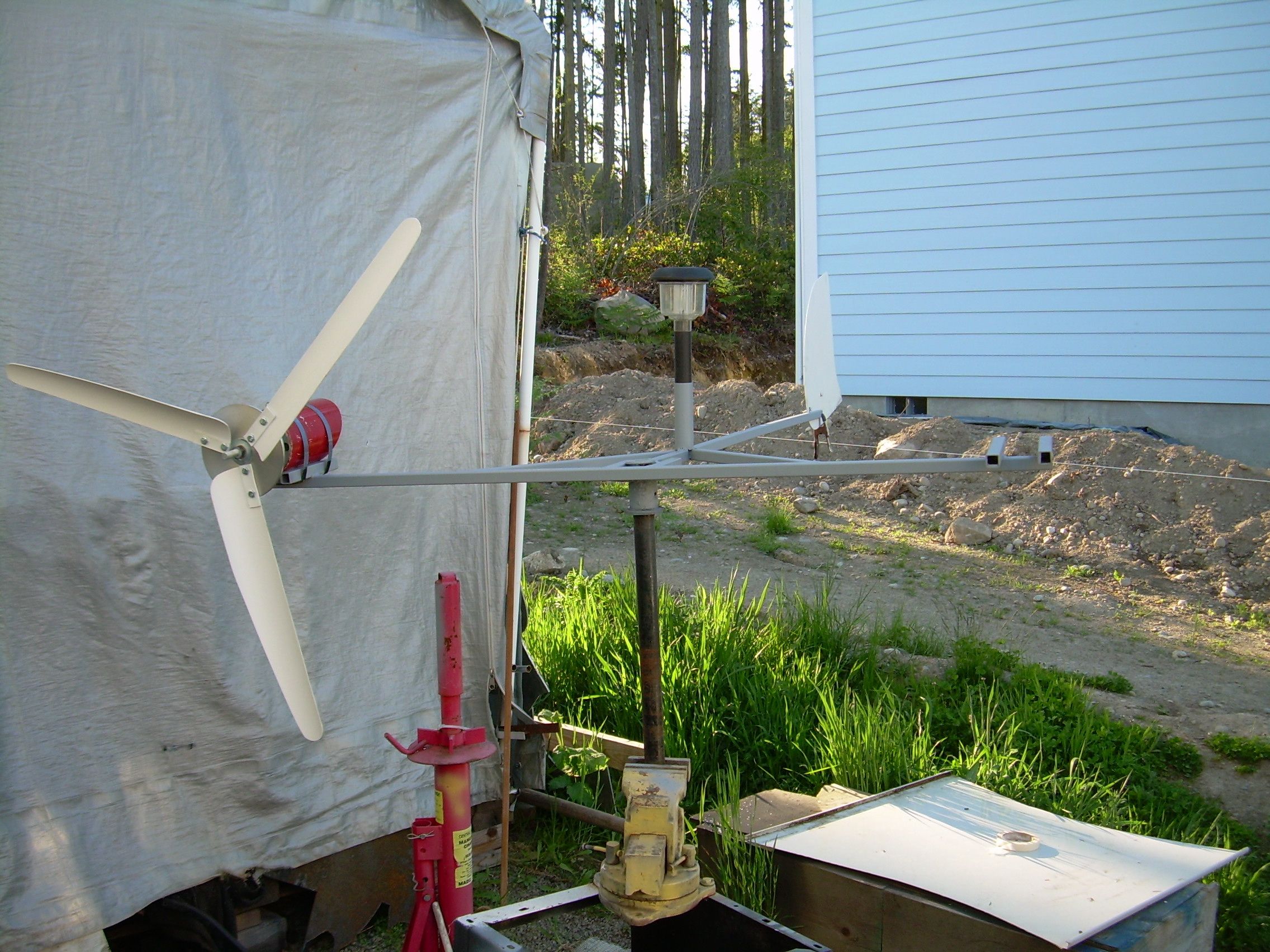 Wind Powered Ametek 30 Wind Generator : 13 Steps (with Pictures ...