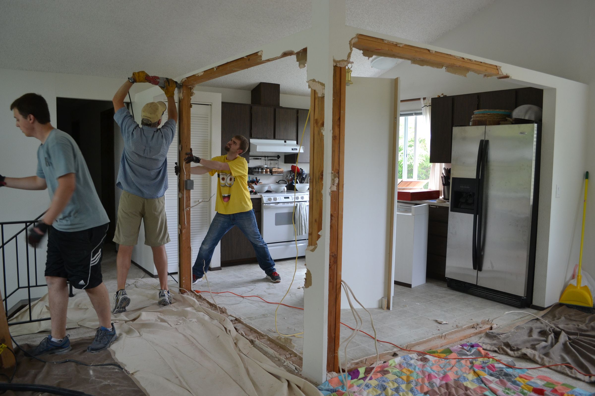 Remodeling: Removing a Wall : 7 Steps (with Pictures) - Instructables