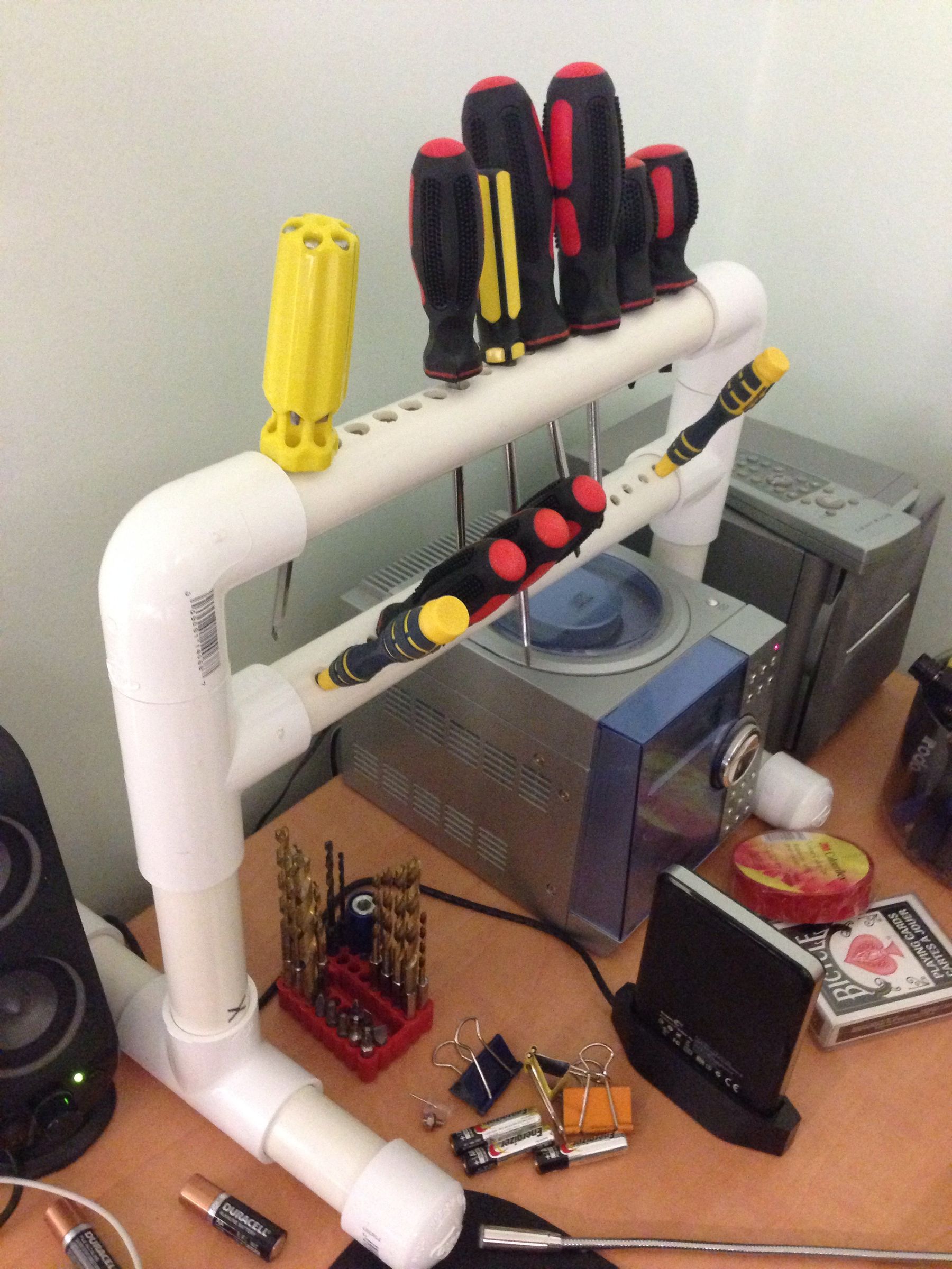 PVC Screwdrivers Holder : 4 Steps (with Pictures) - Instructables