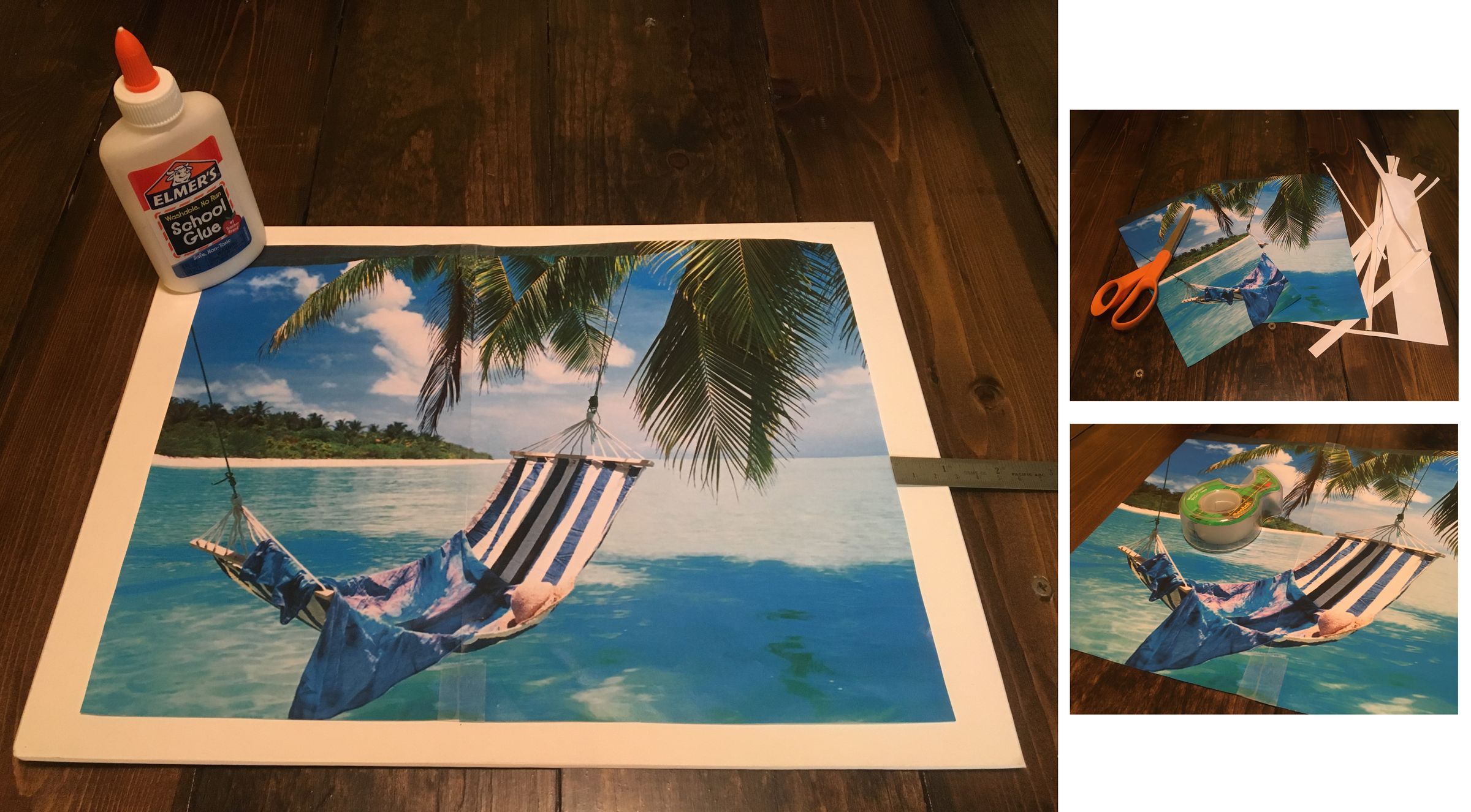 Tissue Paper Landscape : 7 Steps - Instructables