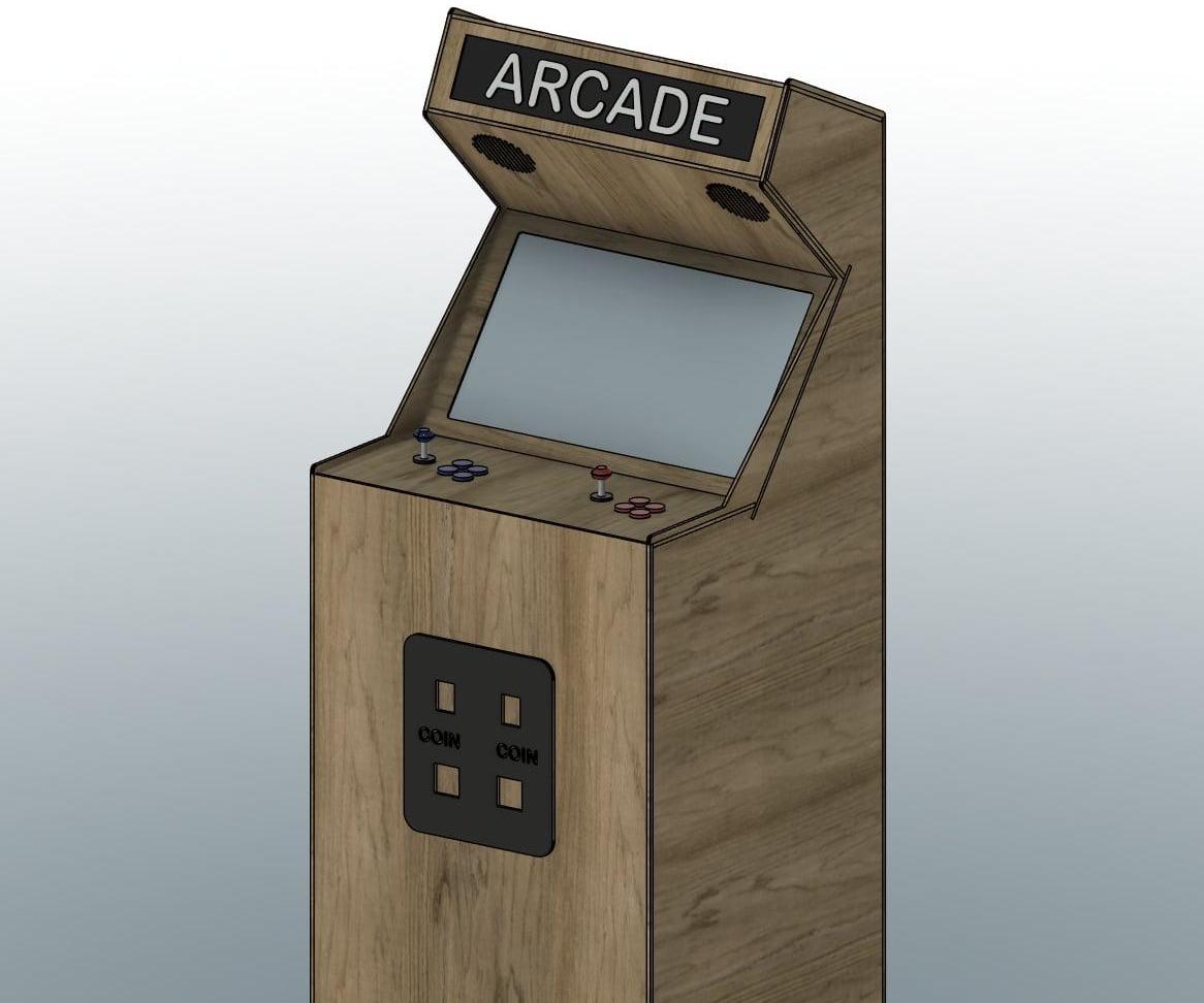 Retro Arcade Revival: a Digital Fabrication Journey in Fusion 360 : 10 ...