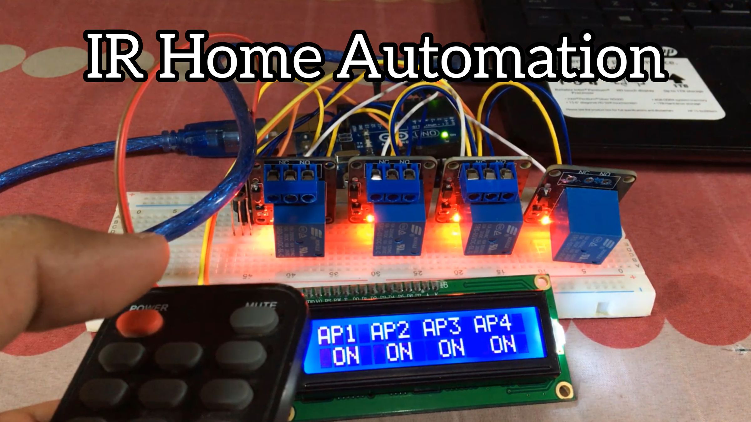 IR Home Automation Using Relay : 6 Steps (with Pictures) - Instructables