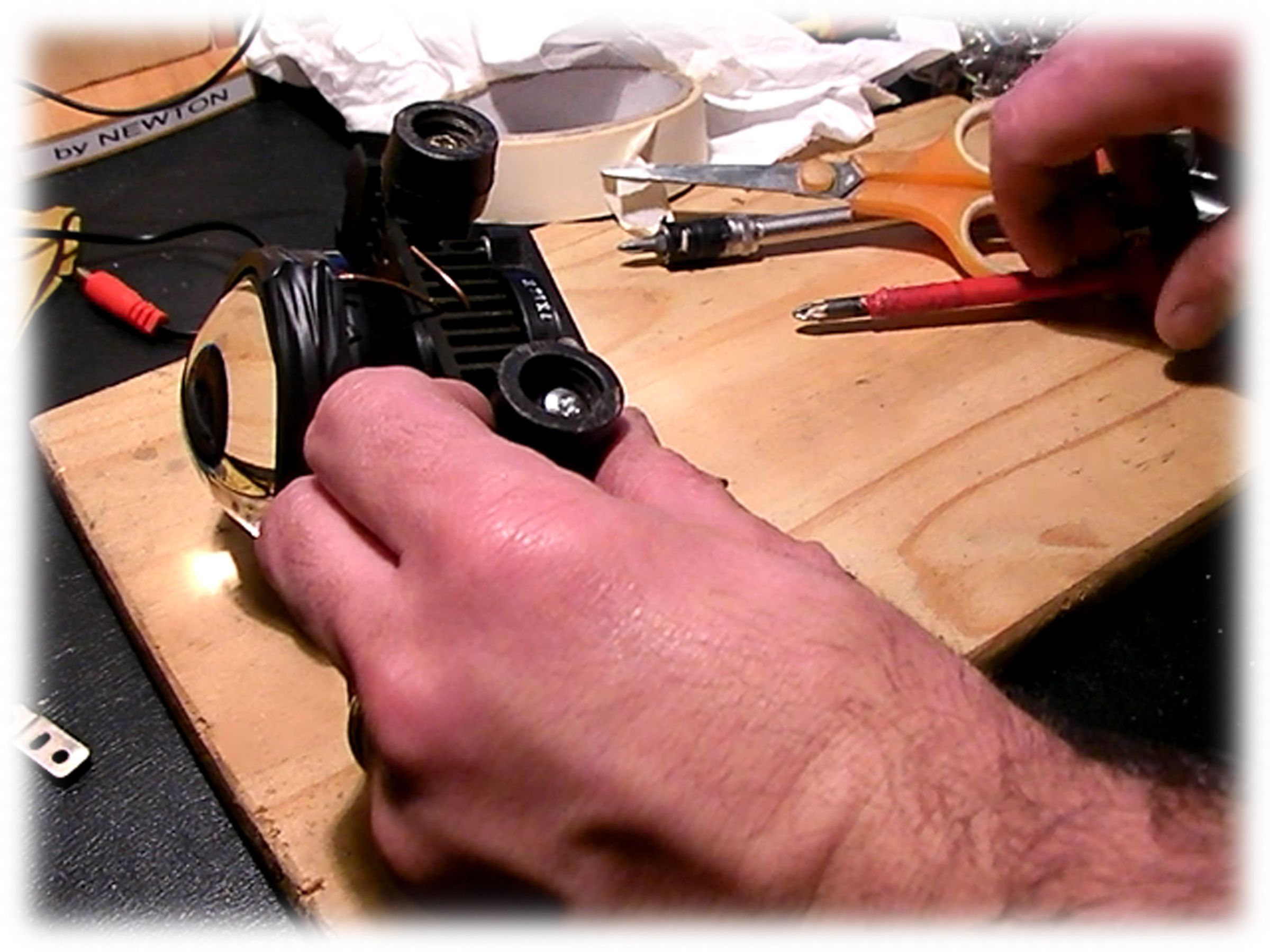 DIY Multimedia LED Projector (video Manual) : 23 Steps (with Pictures ...