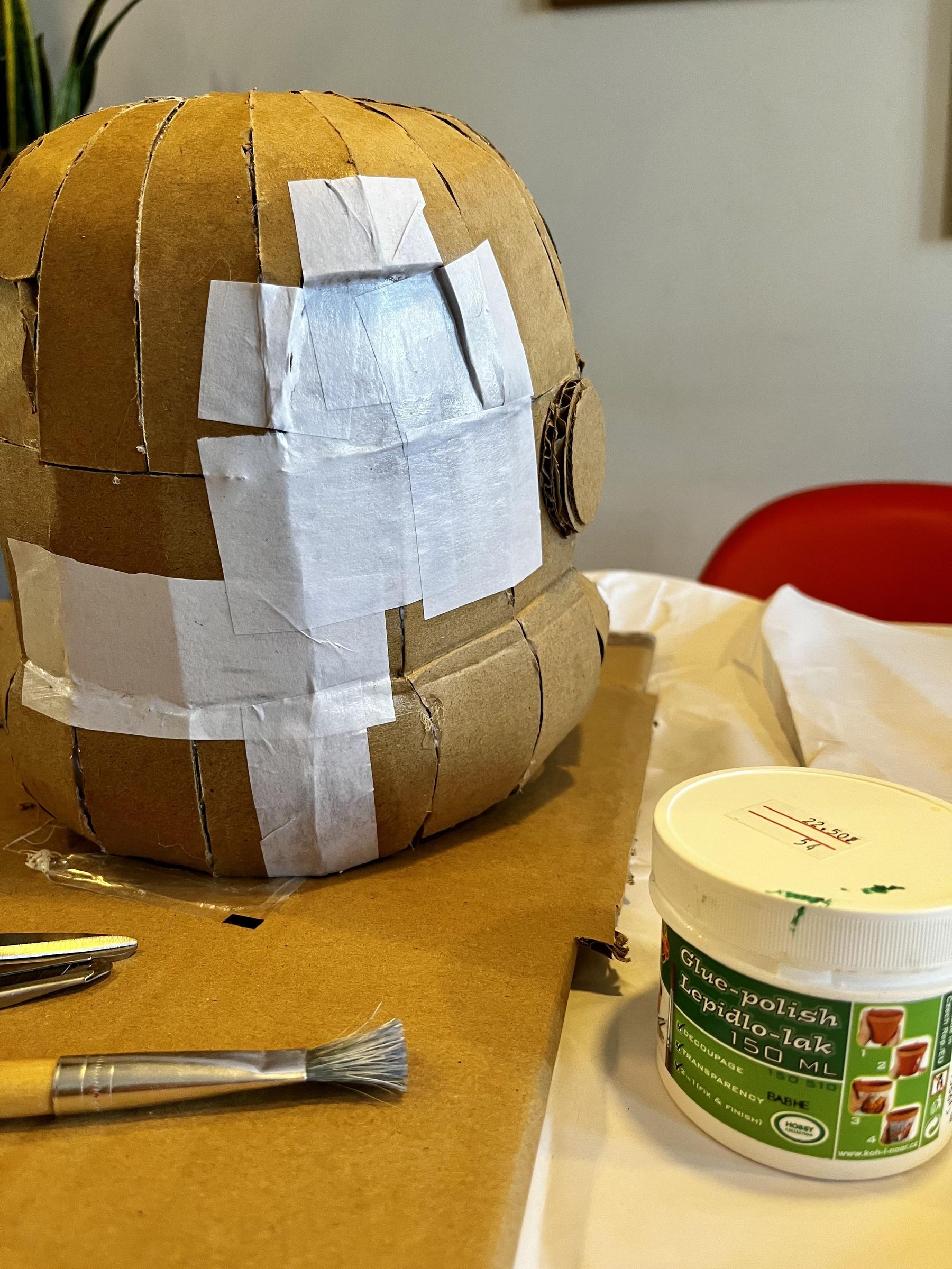 Cardboard Stormtrooper Helmet : 7 Steps (with Pictures) - Instructables