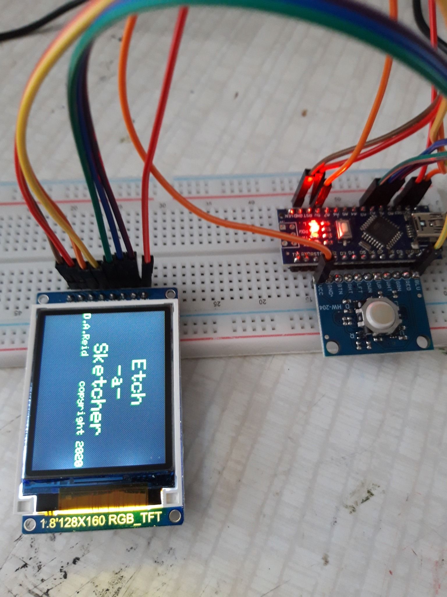 Learning About Interrupts to Make Etch-a-sketch With Arduino : 13 Steps ...