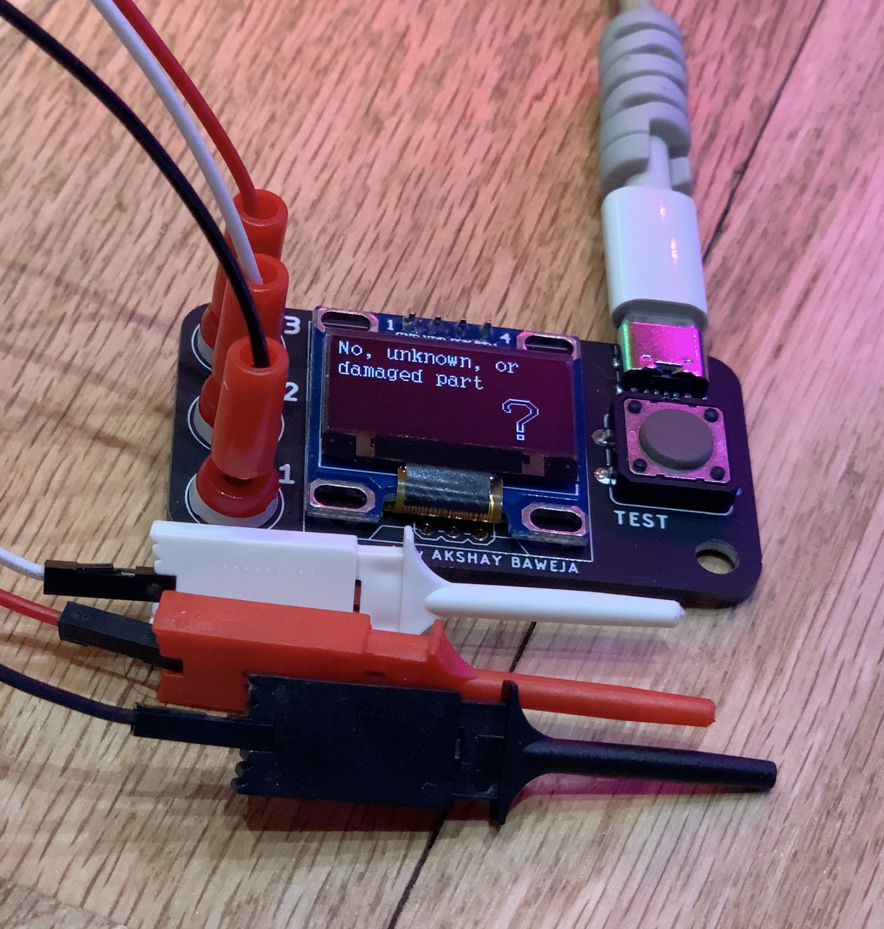 Component Tester in a Keychain : 6 Steps (with Pictures) - Instructables