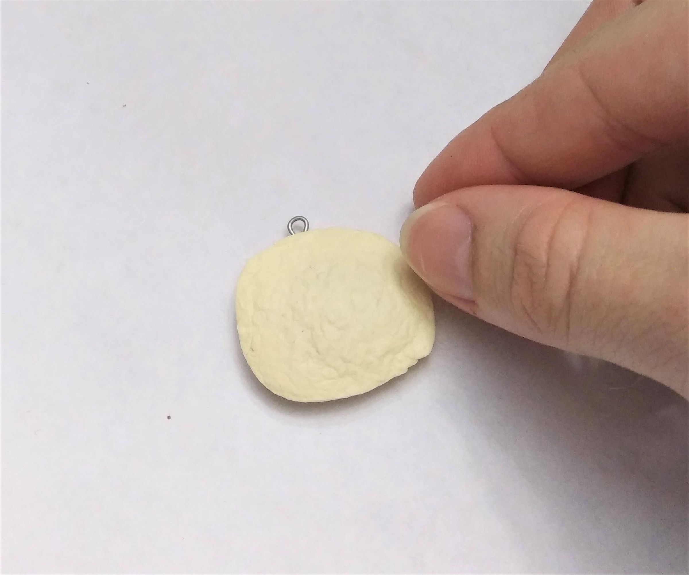 Pie Charms From Clay: Earrings, Necklace, Etc. : 12 Steps (with ...