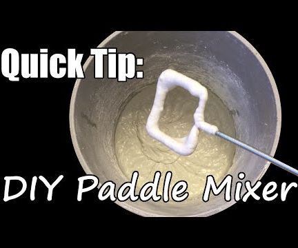 DIY Paddle Mixer - Instructables