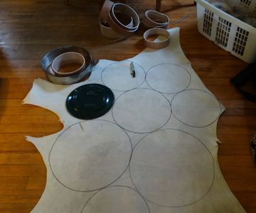 Make a Goatskin Bodhrán Frame Drum : 5 Steps (with Pictures ...