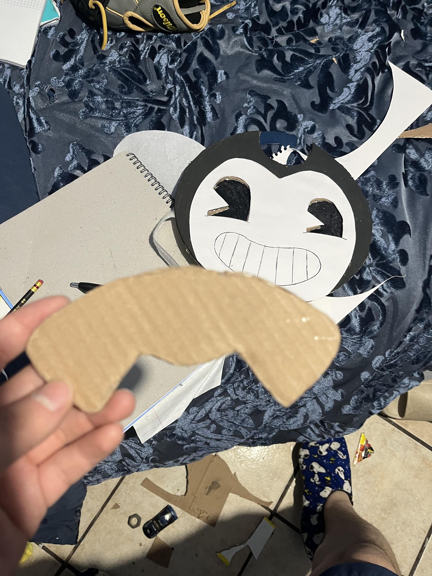 Easy Bendy and the Ink Machine Costume for All Ages. : 10 Steps ...