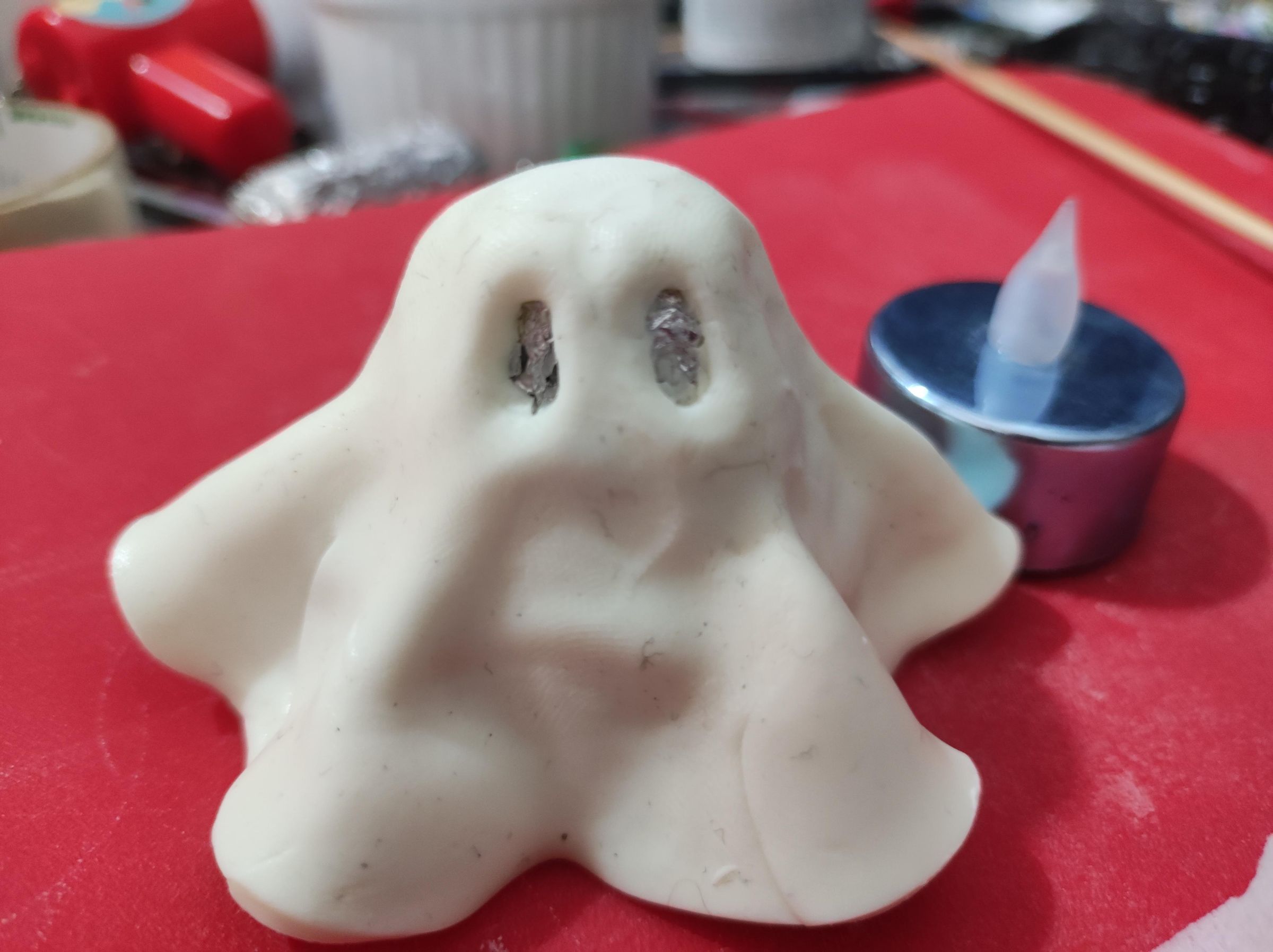 Fimo/Polymer Clay Ghost Tea Lights : 3 Steps (with Pictures ...