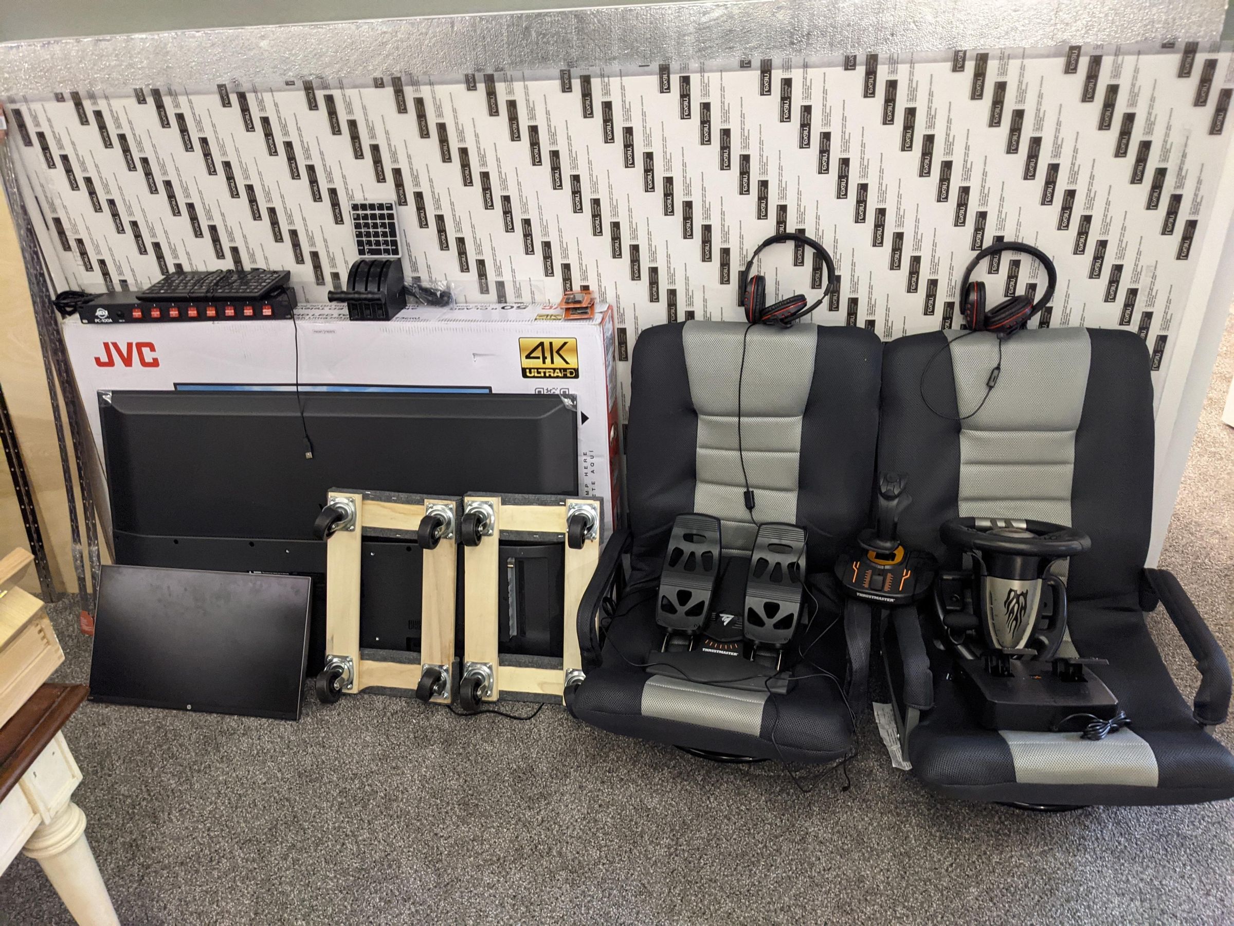 Grandpa Steve's Space Plane - an Adult Version of a "Refrigerator Box ...