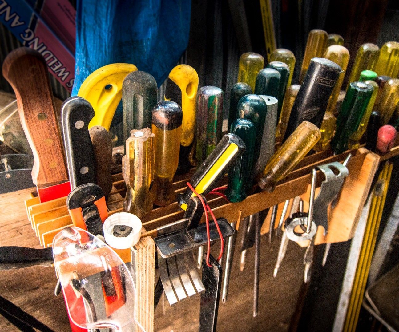 Multi-Rack Multi-Purpose Screwdriver/Tool Holder - Instructables