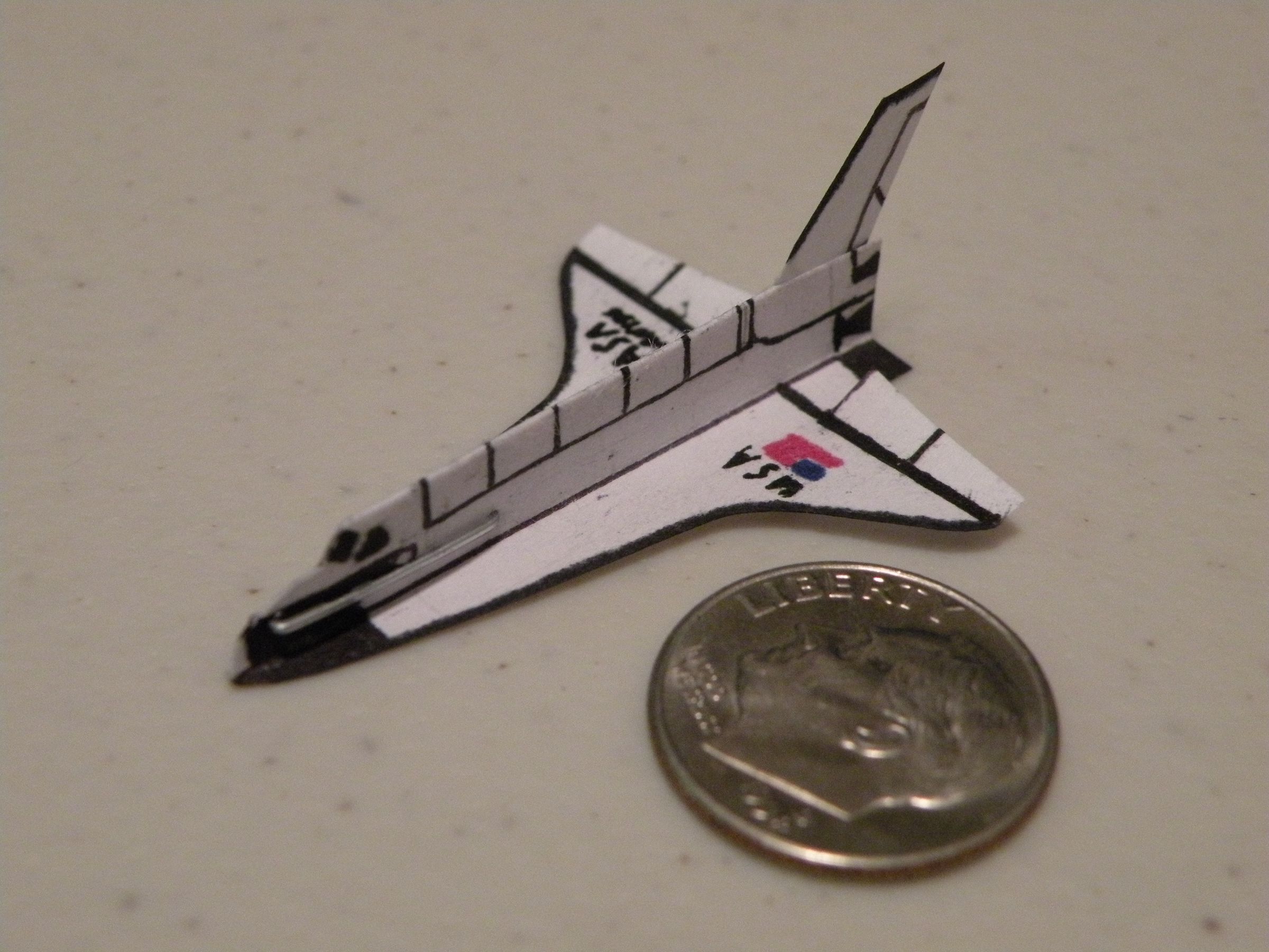 Mini Staple Space Shuttle : 10 Steps (with Pictures) - Instructables