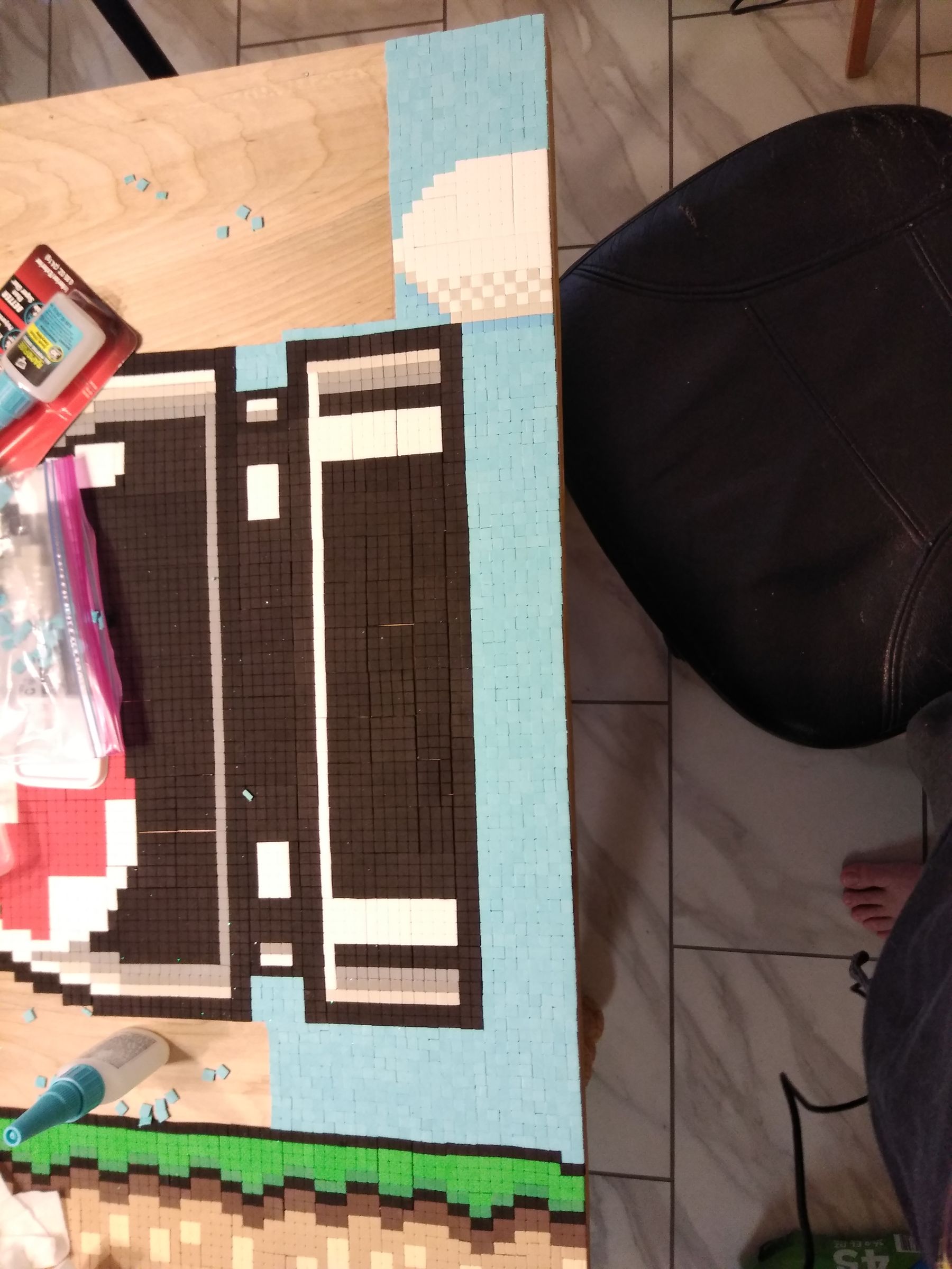 Mario Mosaic Tabletop : 10 Steps (with Pictures) - Instructables