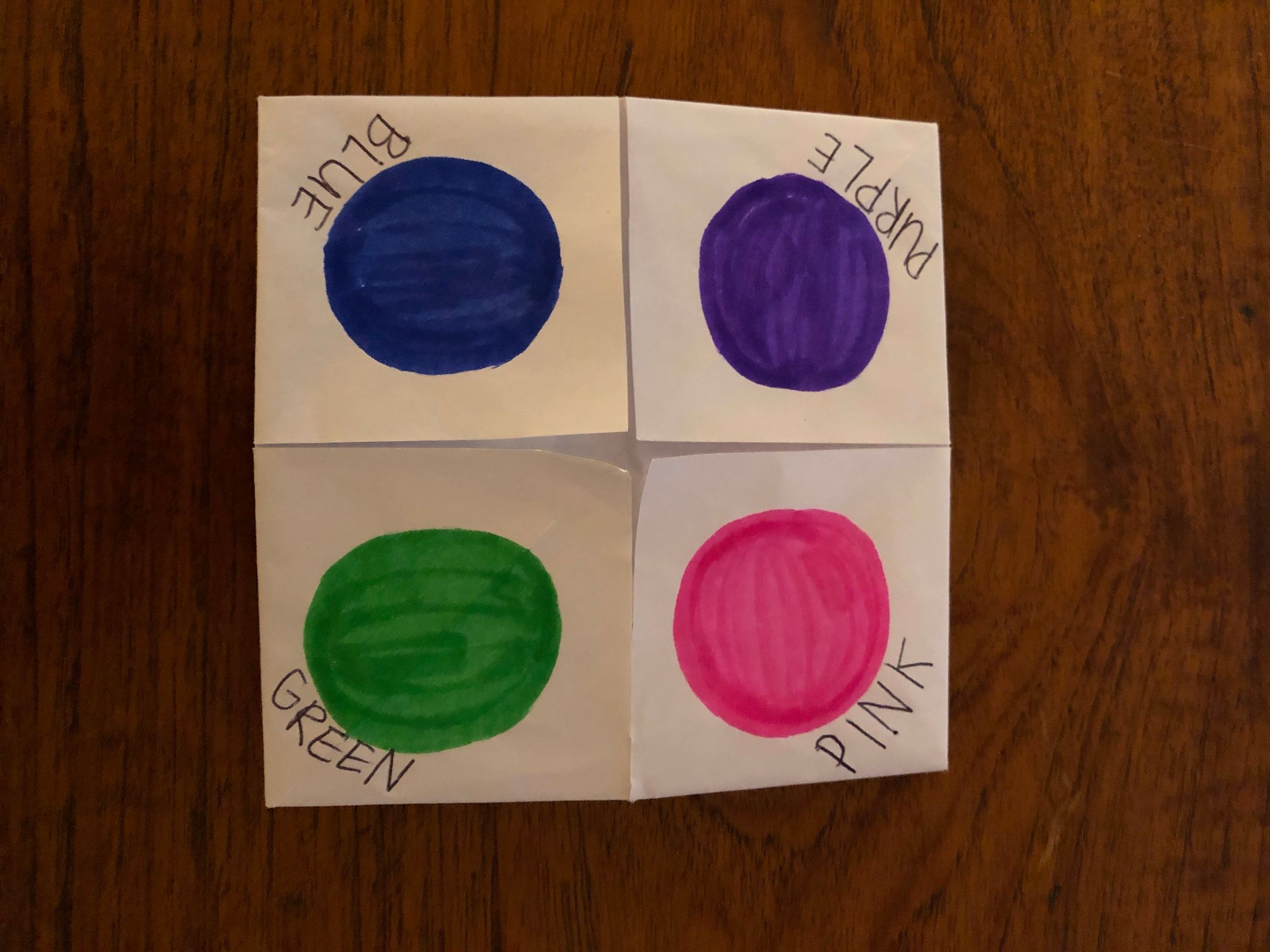 Cootie Catcher : 12 Steps - Instructables