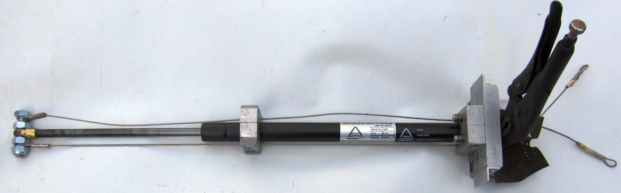 Gas Strut Counterbalance for the Mini Mill : 6 Steps - Instructables