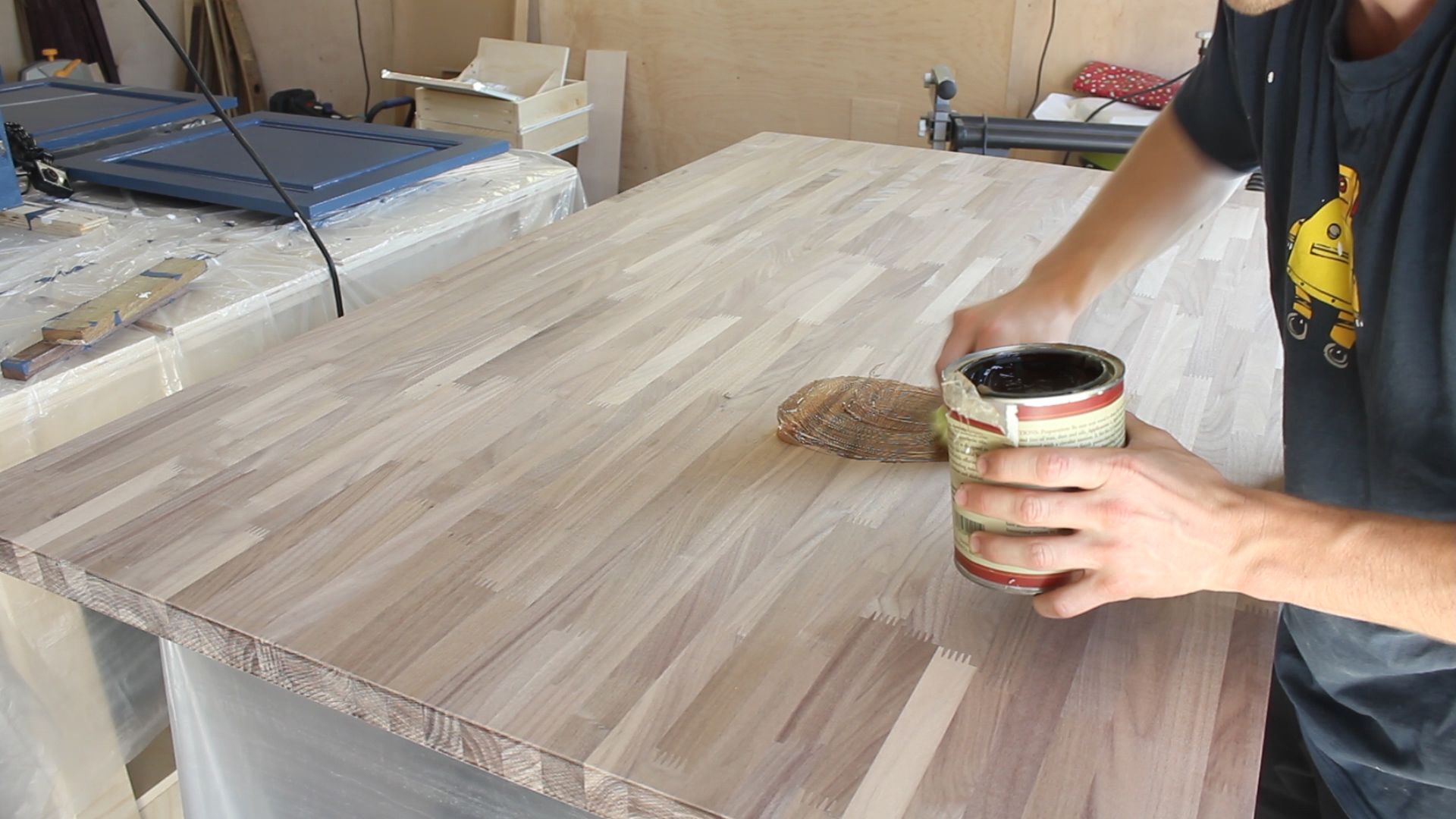 Building My Own Butcher Block Kitchen Island : 22 Steps (with Pictures ...