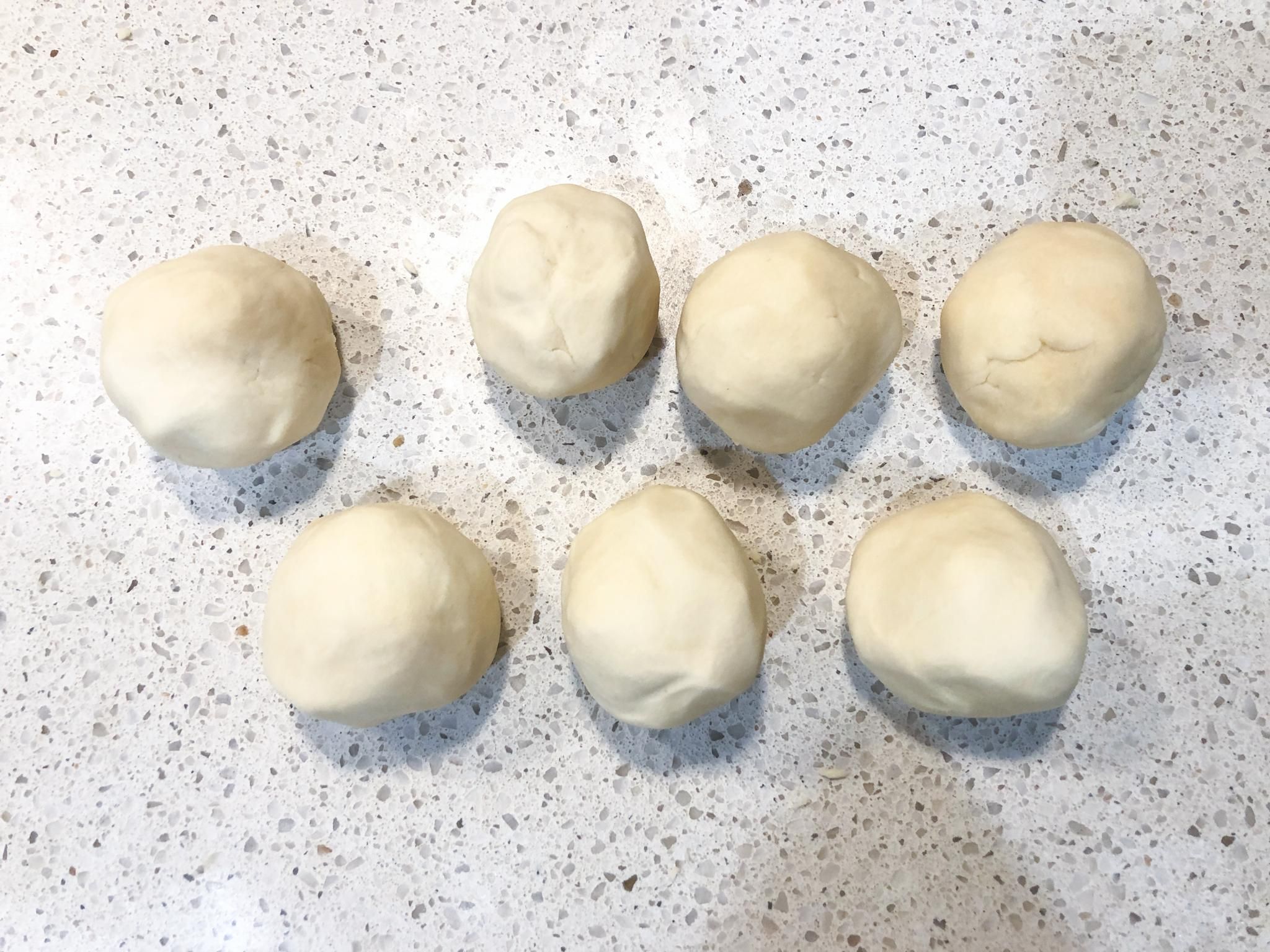 Rainbow Puff Balls With Coconut Filling : 12 Steps (with Pictures ...