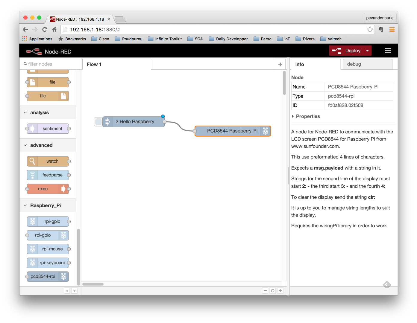 A Weather Forecast Display Using Node-red and a Raspberry-Pi : 5 Steps ...
